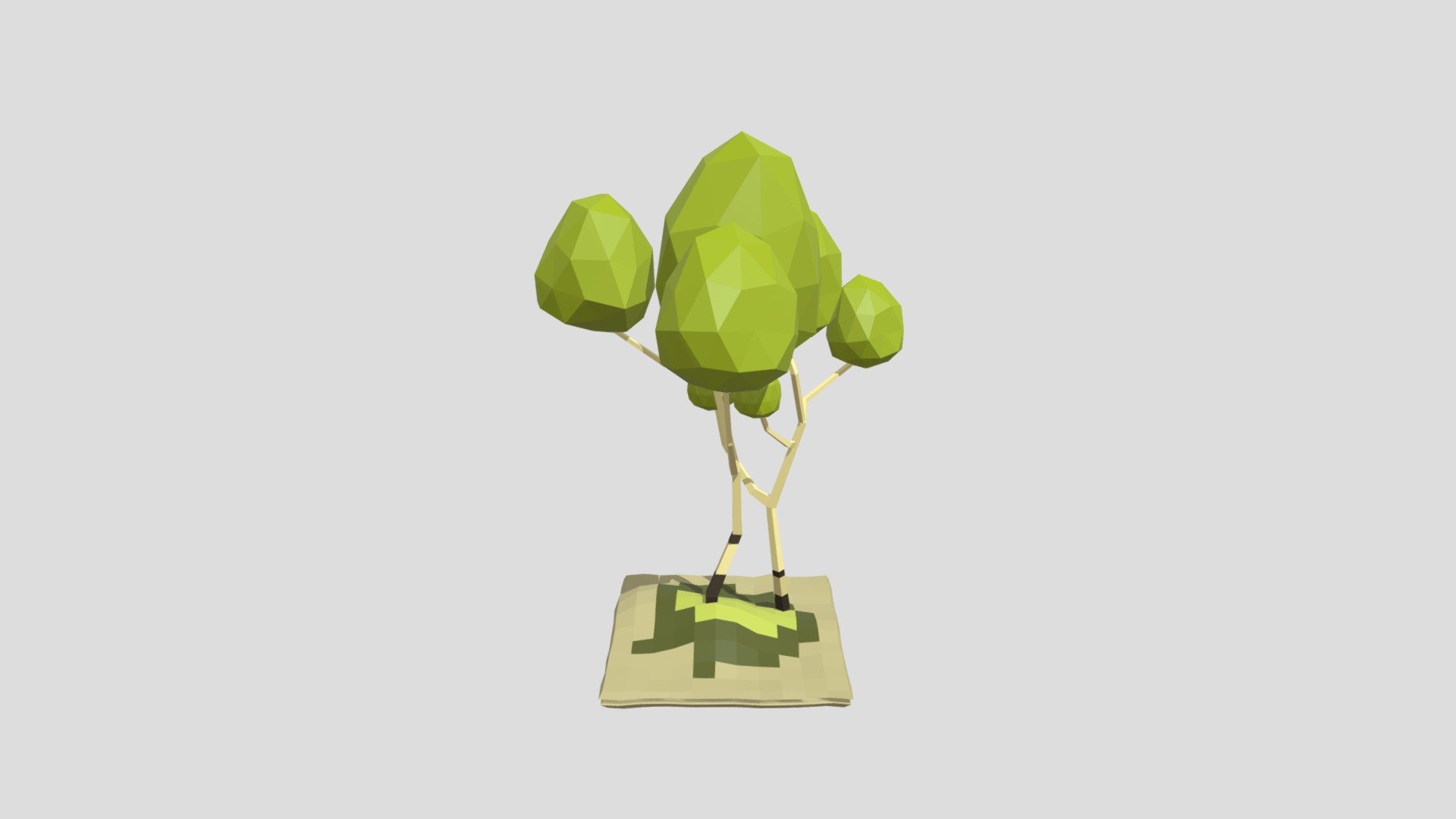 Low Poly Birch - 3D model by Jovanovic3D [6acaba5] - Sketchfab