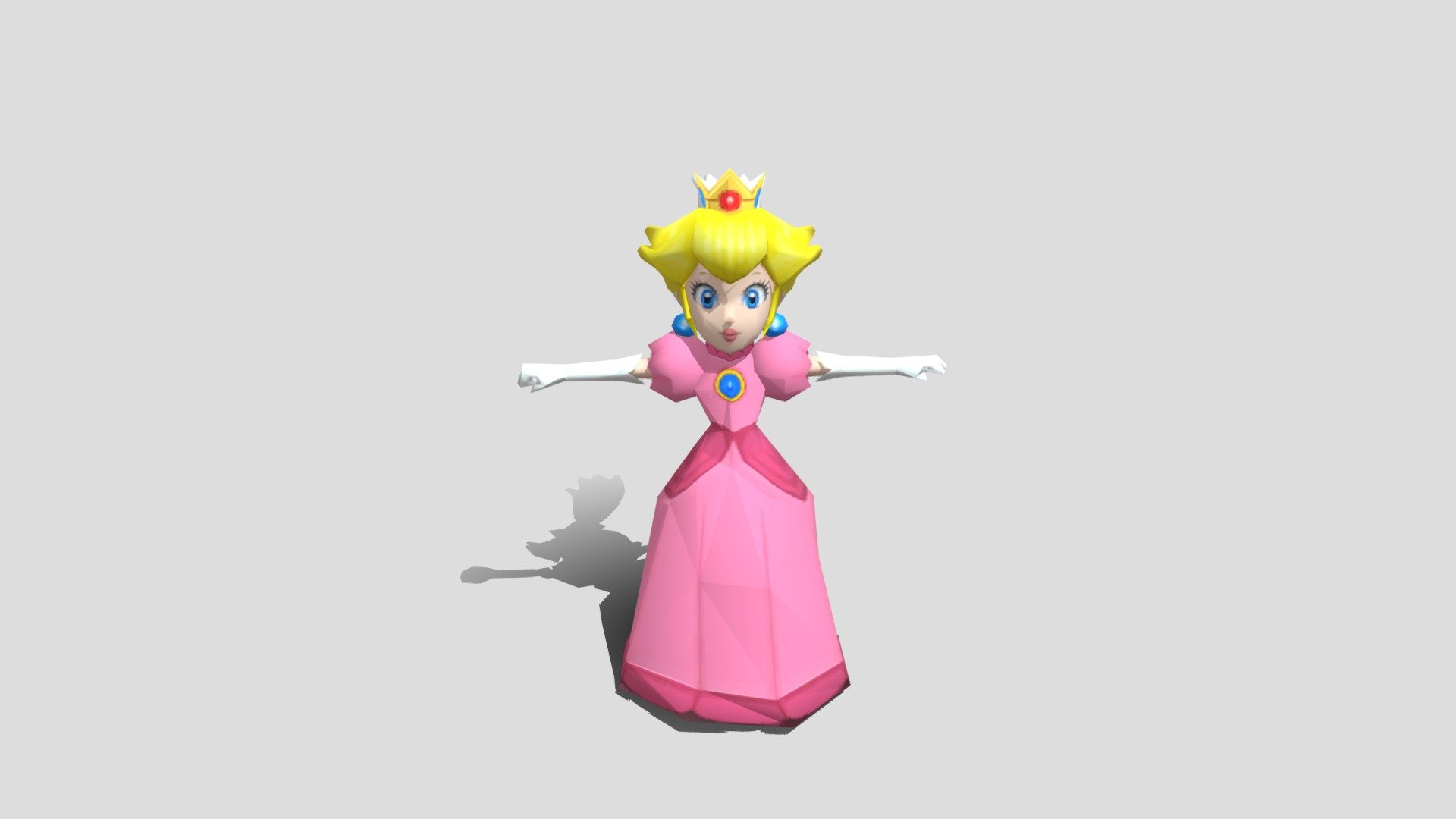 Peach Low Poly - Download Free 3D model by 雨宮レン (@oscar3dmodel ...
