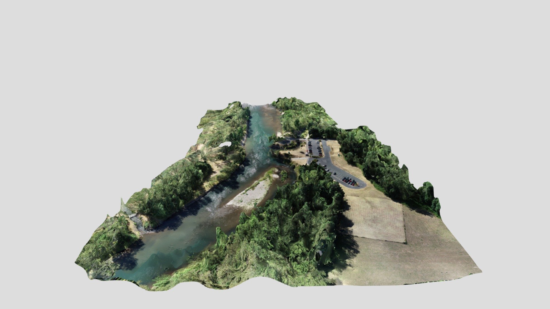 Clearwater Park on the Willamette - 3D model by On Point Drone Works ...