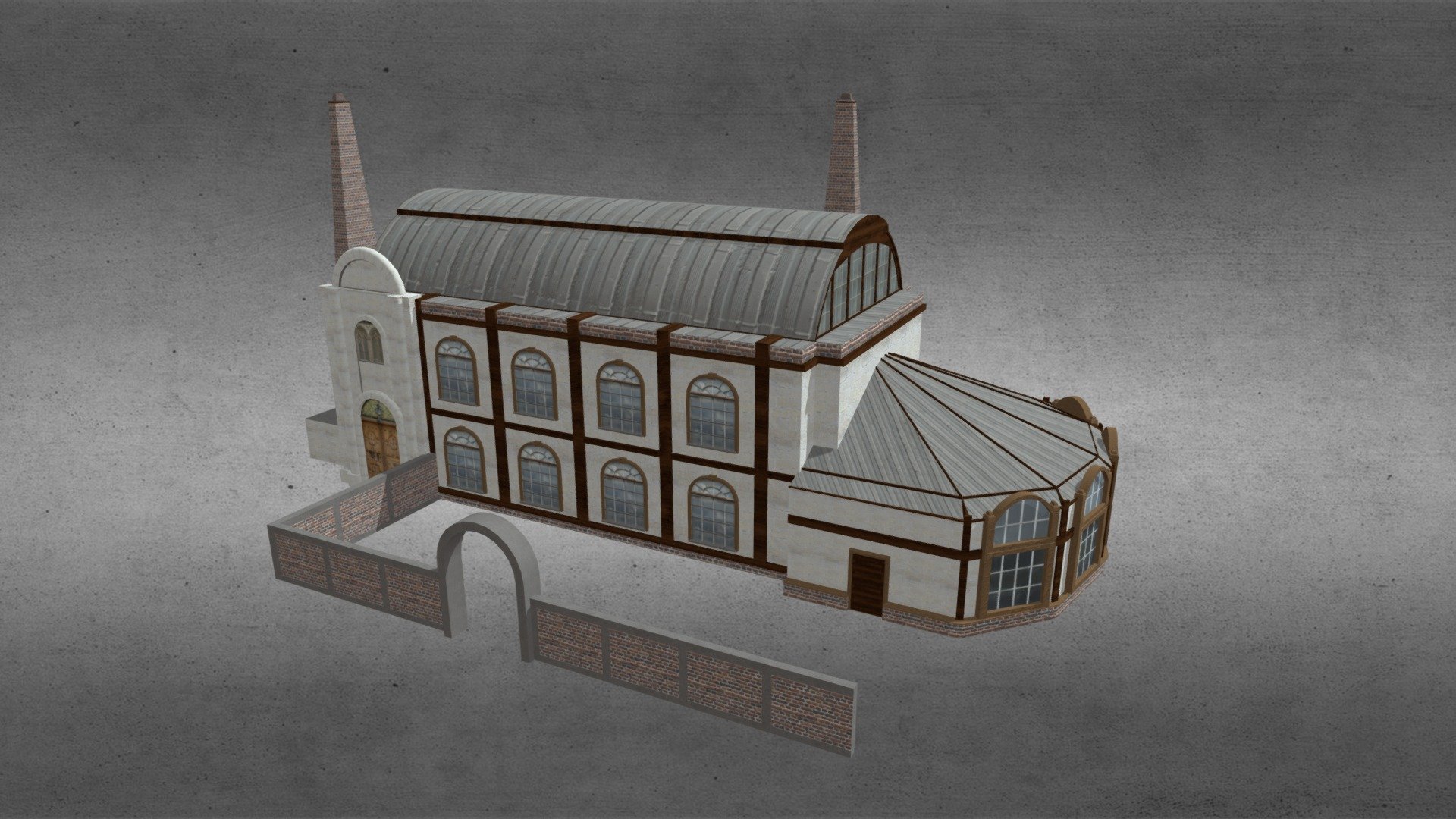 Factory Decoration II - 3D model by CraZyHoorK [6acdc61] - Sketchfab