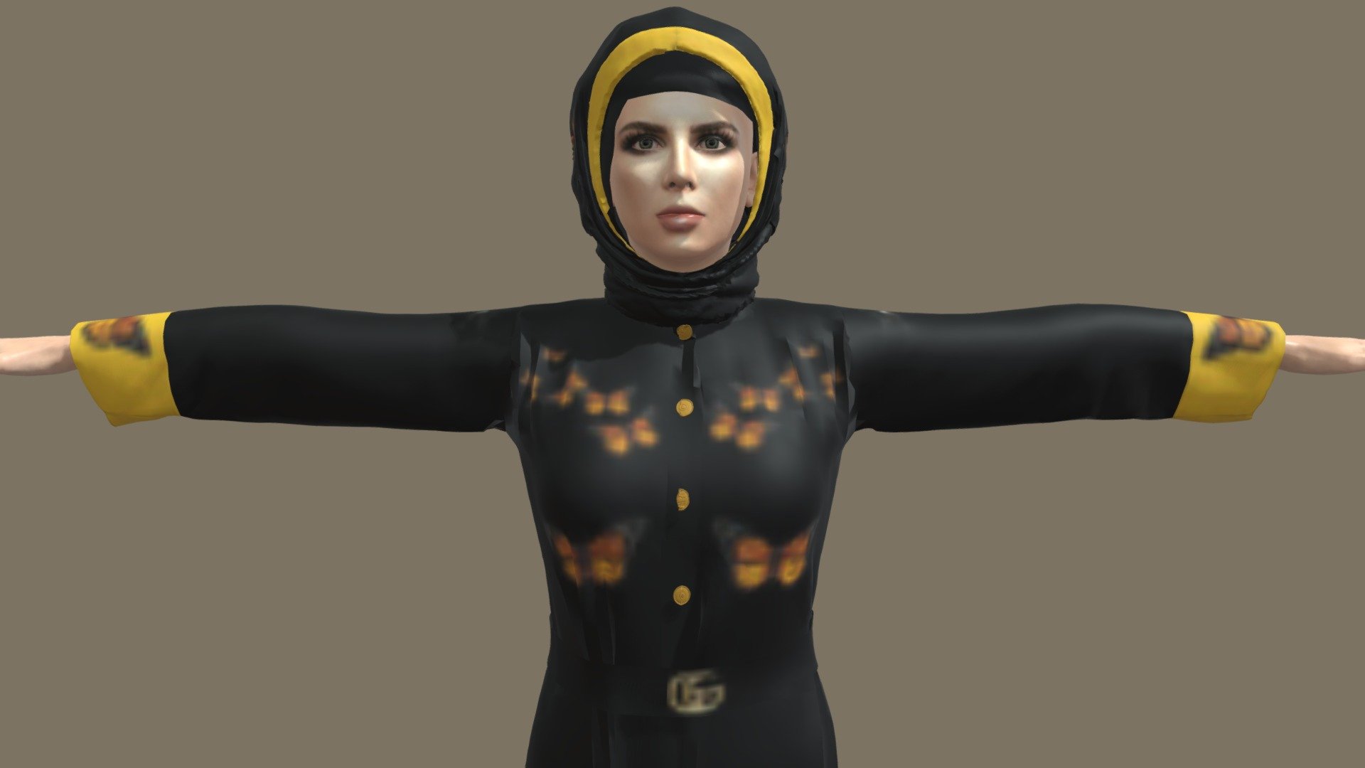 Arab Girl - 3D model by RiverofCreative [6acea64] - Sketchfab