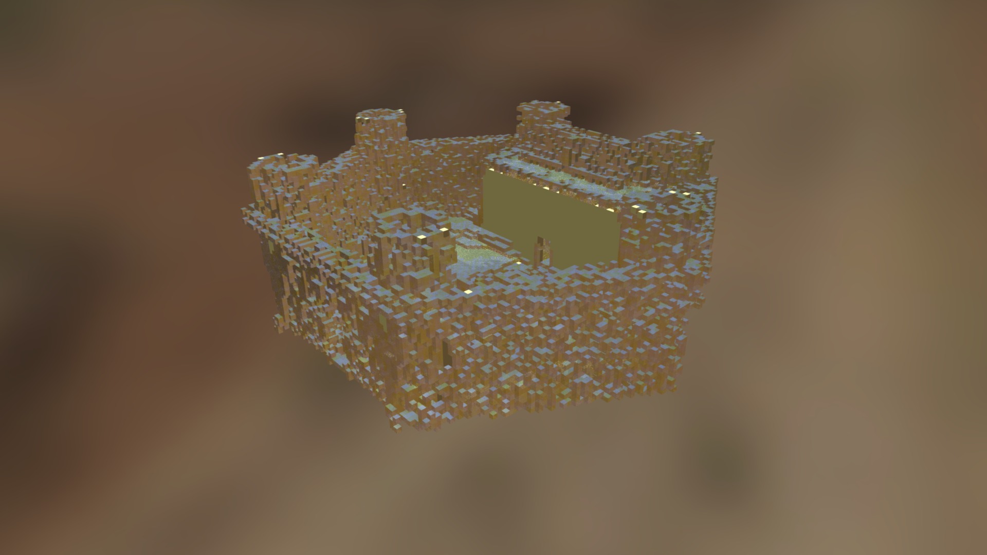 Phantom Castle Ruins Q3R3 Animation - Download Free 3D model by ...