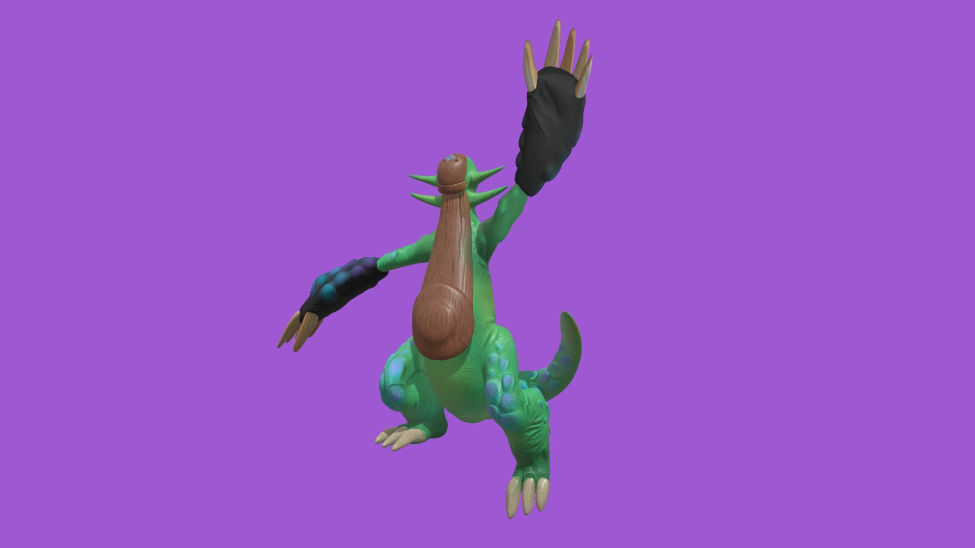 Creature - Styled Pose - HEAJ - Download Free 3D model by Alouis (@Ahzz ...