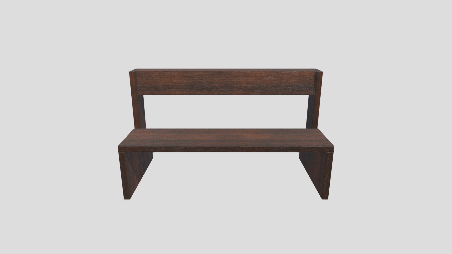 Church Bench - 3D model by multicrowstudio [6ad1682] - Sketchfab
