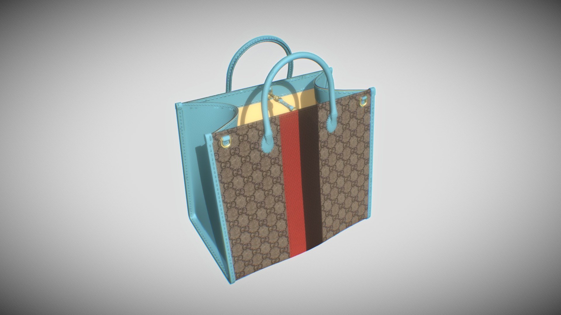 Bolso_Gucci - 3D model by jlgalaxy [6ad1a7d] - Sketchfab
