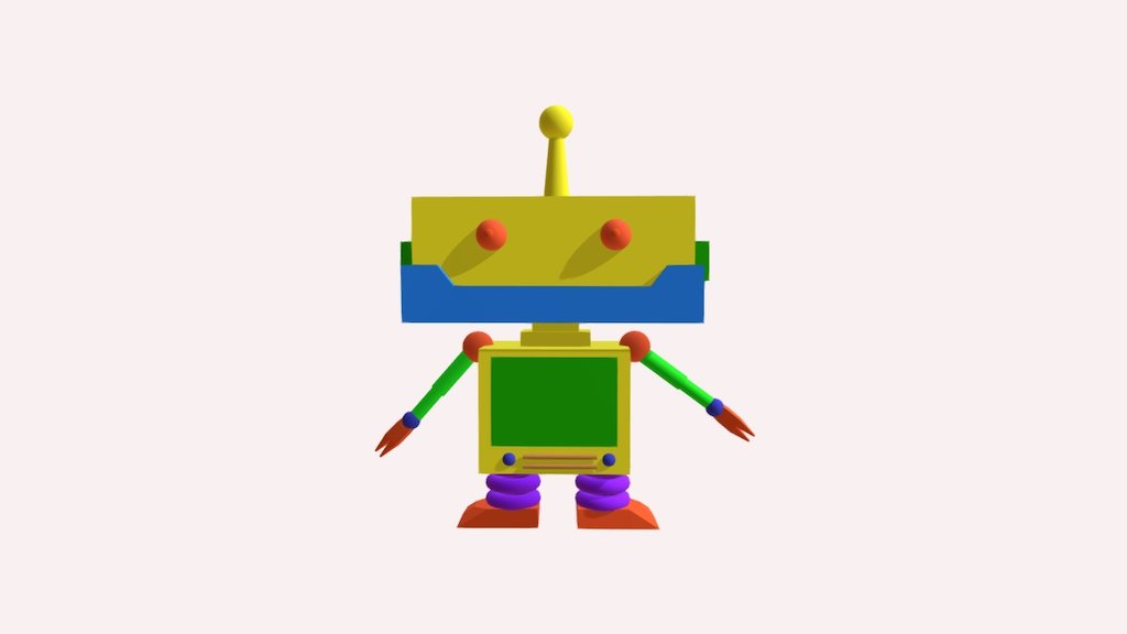 Robot - 3D model by debbie-s [6ad3719] - Sketchfab