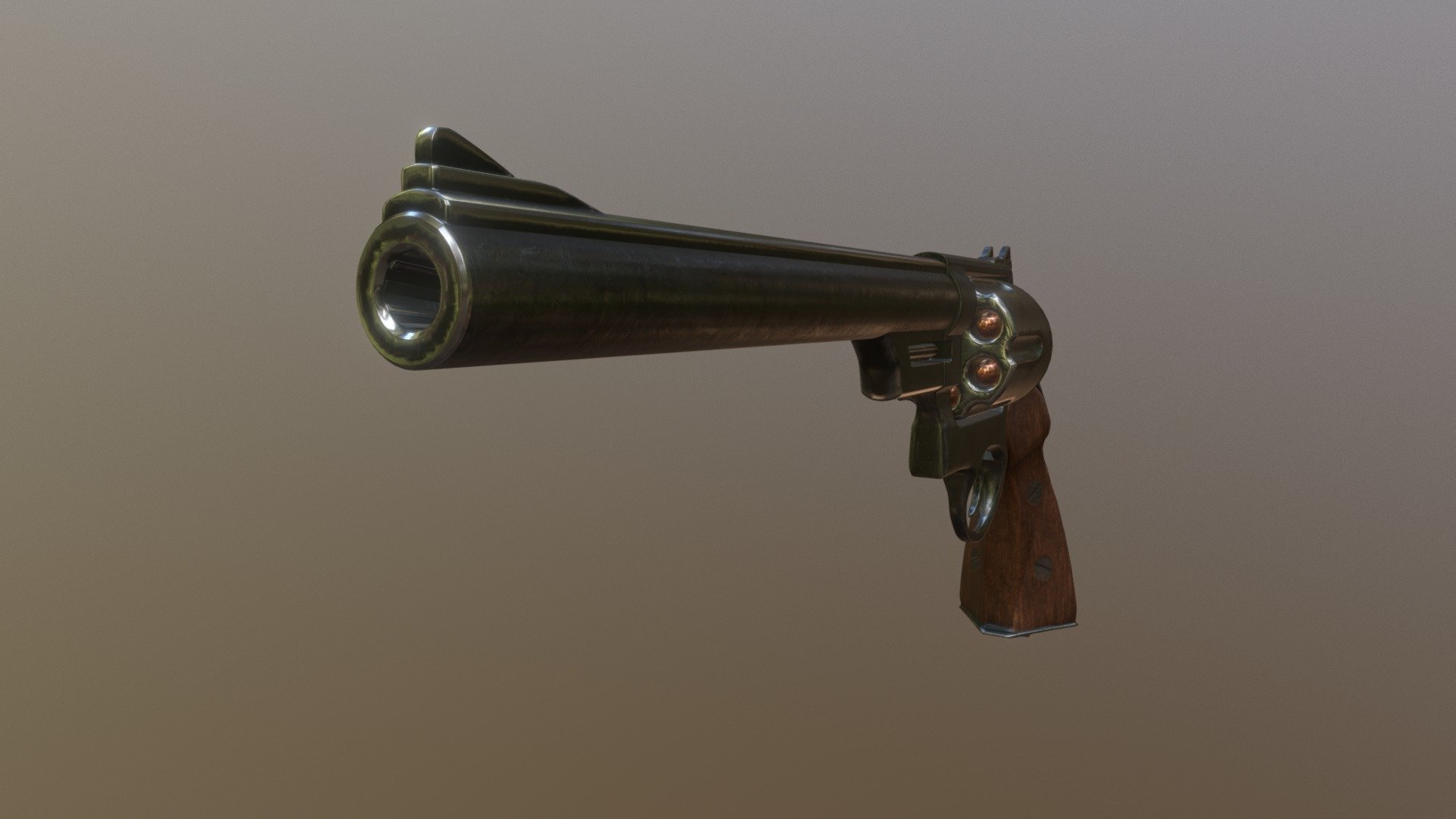 Magnum Revolver - 3D model by csenite [6ad3ec5] - Sketchfab