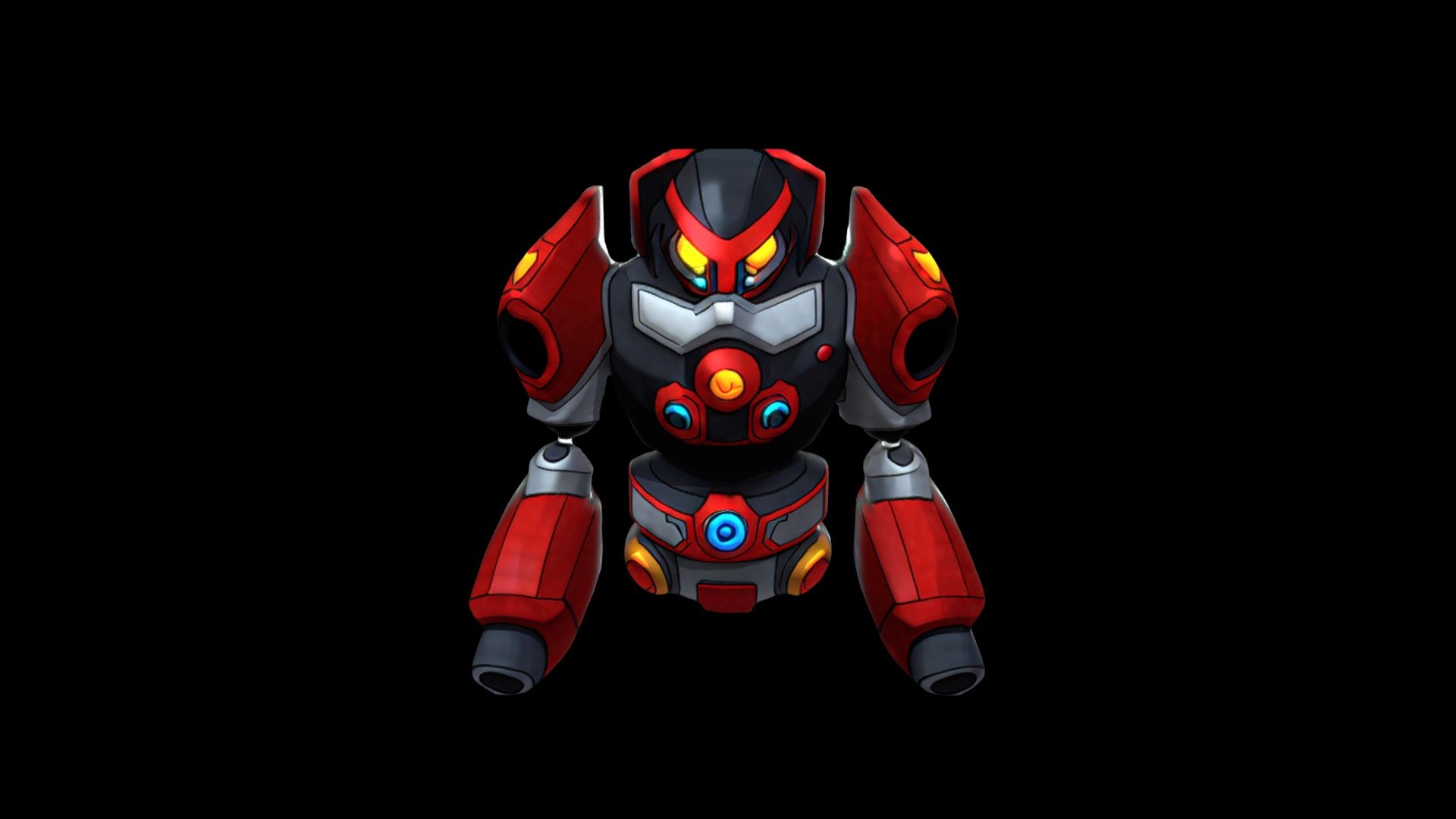 Helmet Mask Robot Cartoon 2028 - Download Free 3D model by klrxyz ...