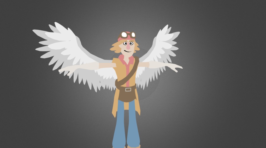 Winged - 3D model by sarpserter [6ad64a5] - Sketchfab