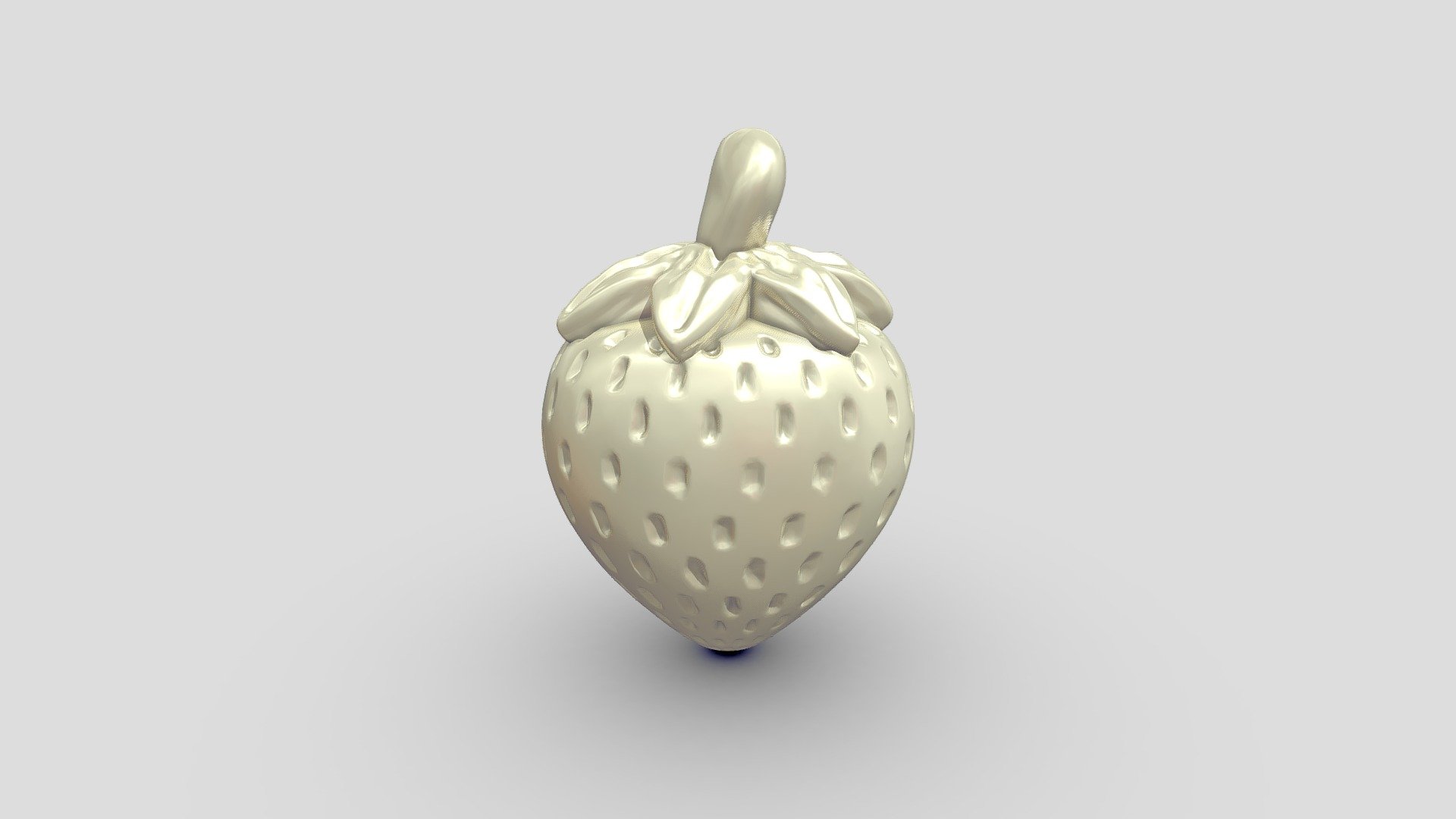Strawberry - Download Free 3D model by Automic Gold (@automic-gold ...