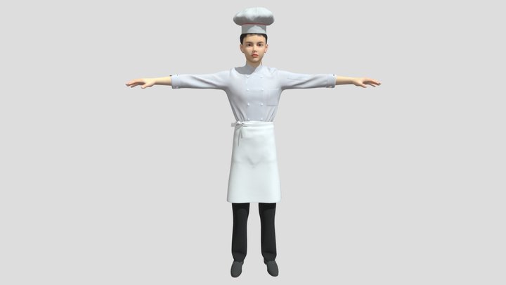 Chef 3D models - Sketchfab