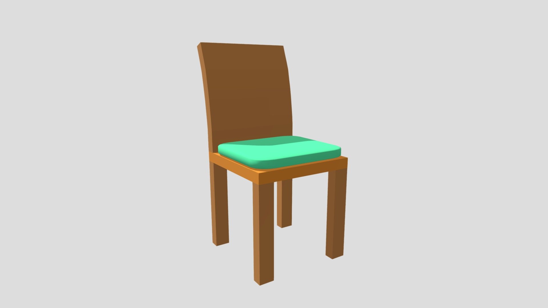 Simple Chair - Download Free 3D model by gerydanu [6ad8a45] - Sketchfab