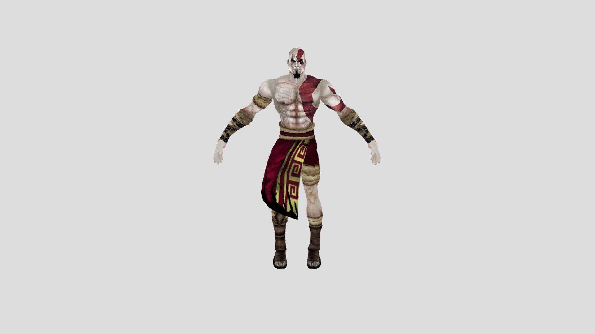 Kratos - Download Free 3D model by ghalib_craft [6ada351] - Sketchfab
