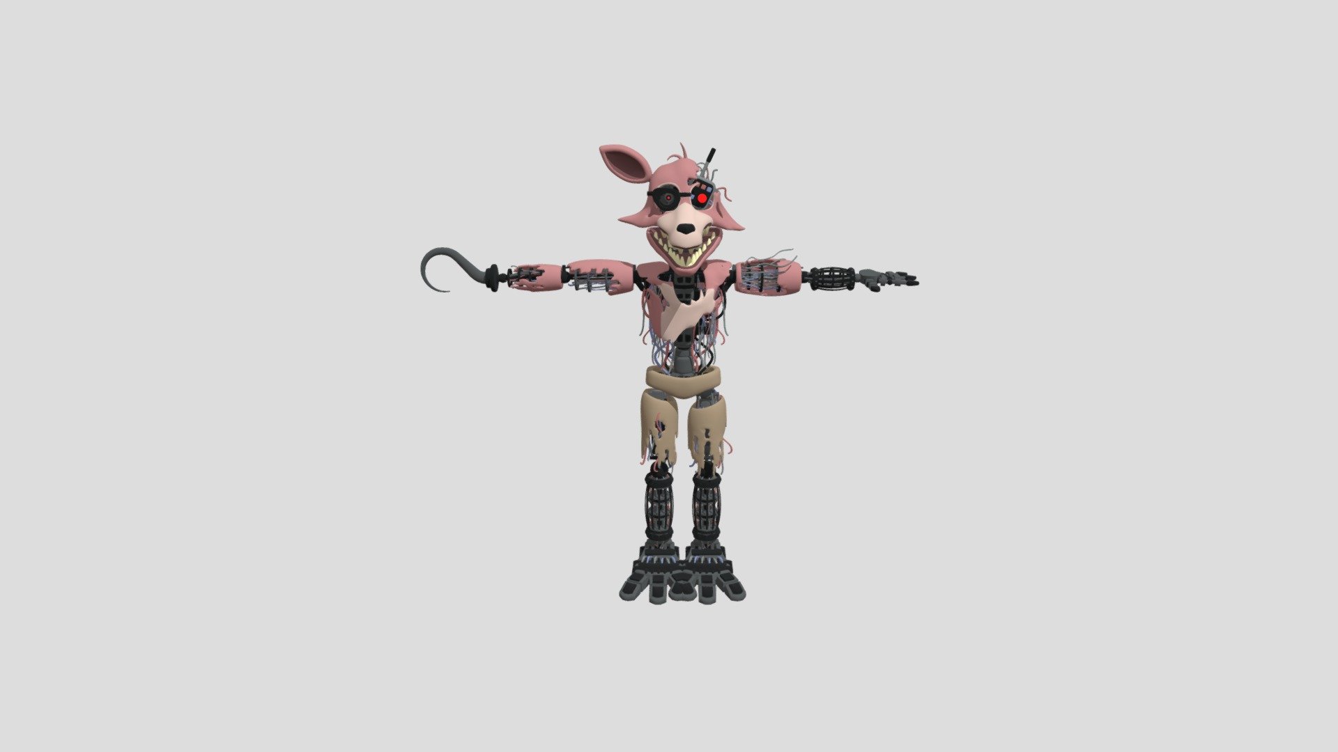 Reactived Foxy by bunzai - Download Free 3D model by NachiG [6ada884 ...