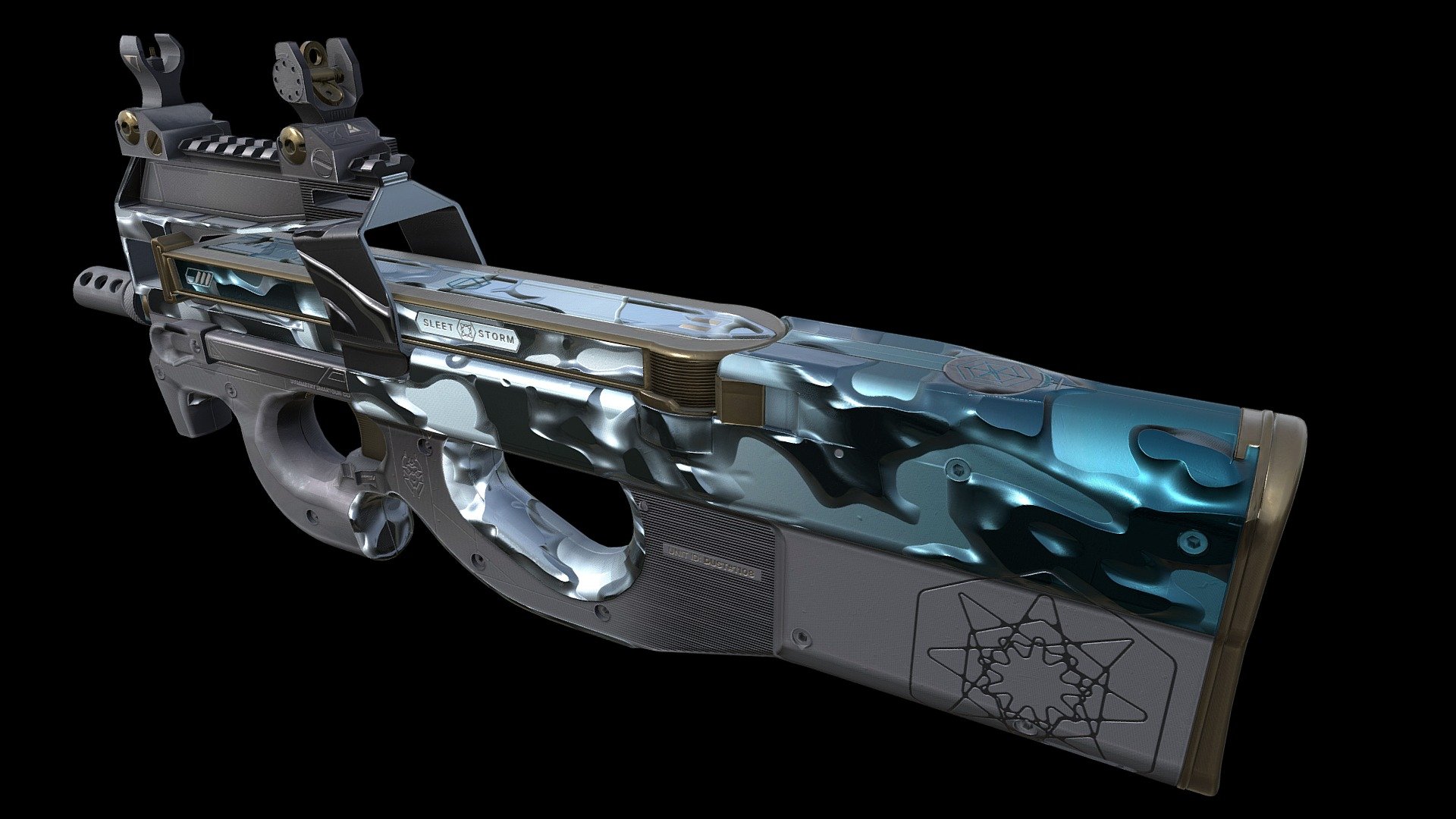 P90 - Sleet Storm (CS2) - 3D model by tanapta [6adb498] - Sketchfab