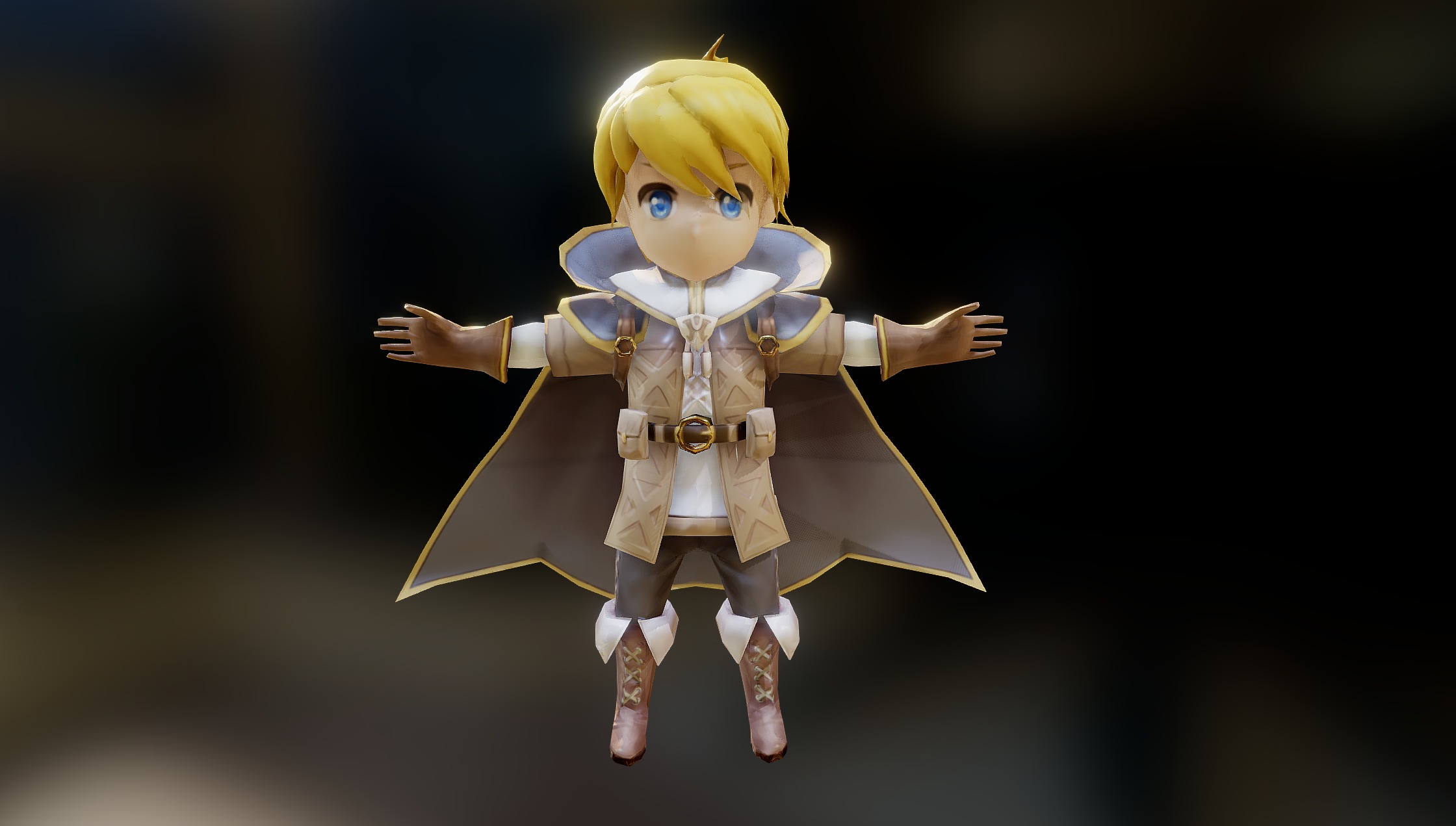 Chibi Character - 3D model by You Hikari (@andyyangs) [6adb747] - Sketchfab