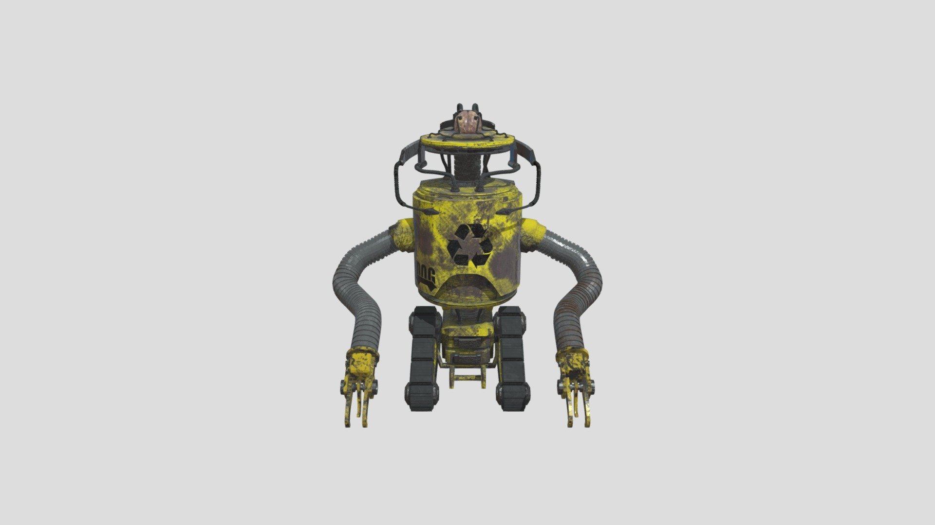 Realistic-bot - Download Free 3D model by D_Phillips [6adba70] - Sketchfab
