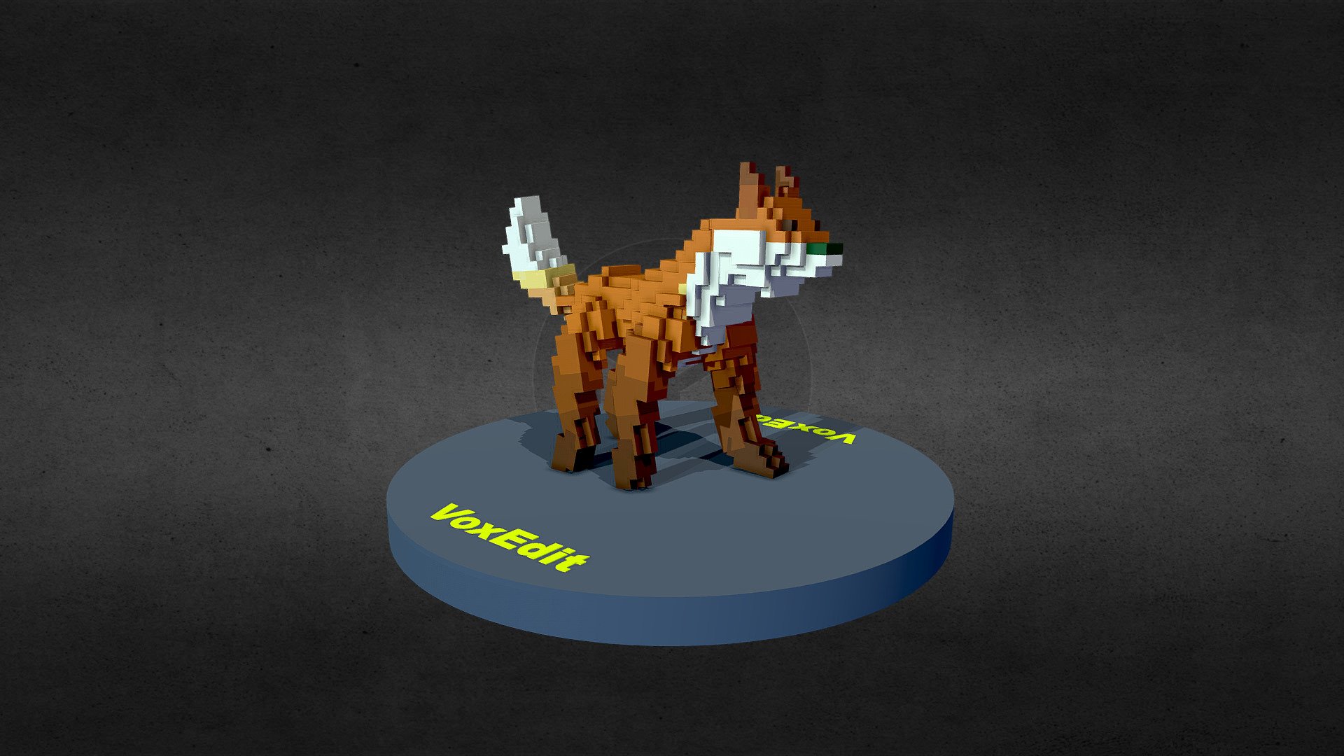 Fox walking animation Voxel - Buy Royalty Free 3D model by flarar-01 ...