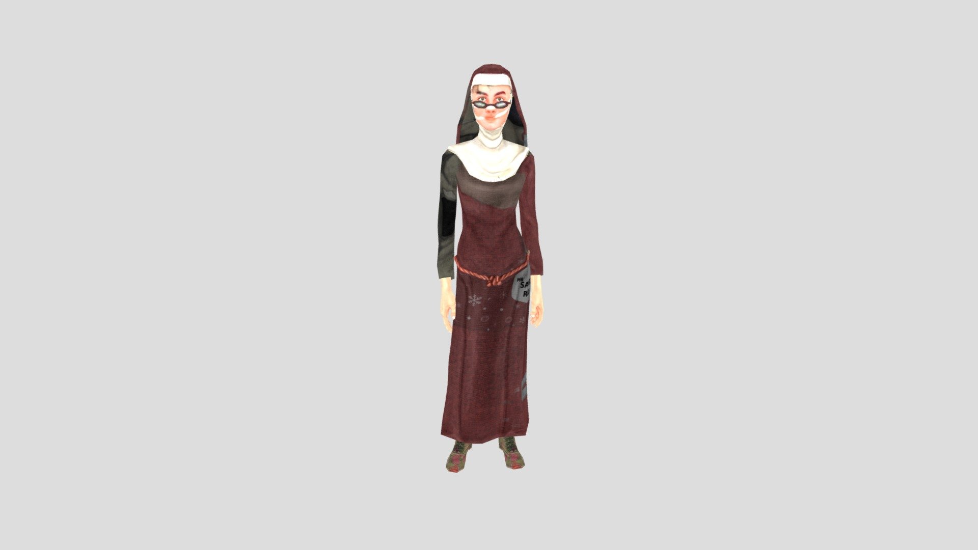 Evil-nun-2 - Download Free 3D model by dallas.wilkerson [6addebc ...