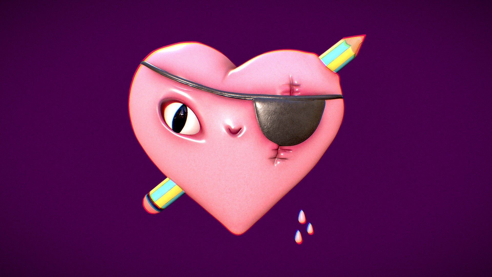 Heart - Fan Art - 3D model by msanjurj [6ade58f] - Sketchfab