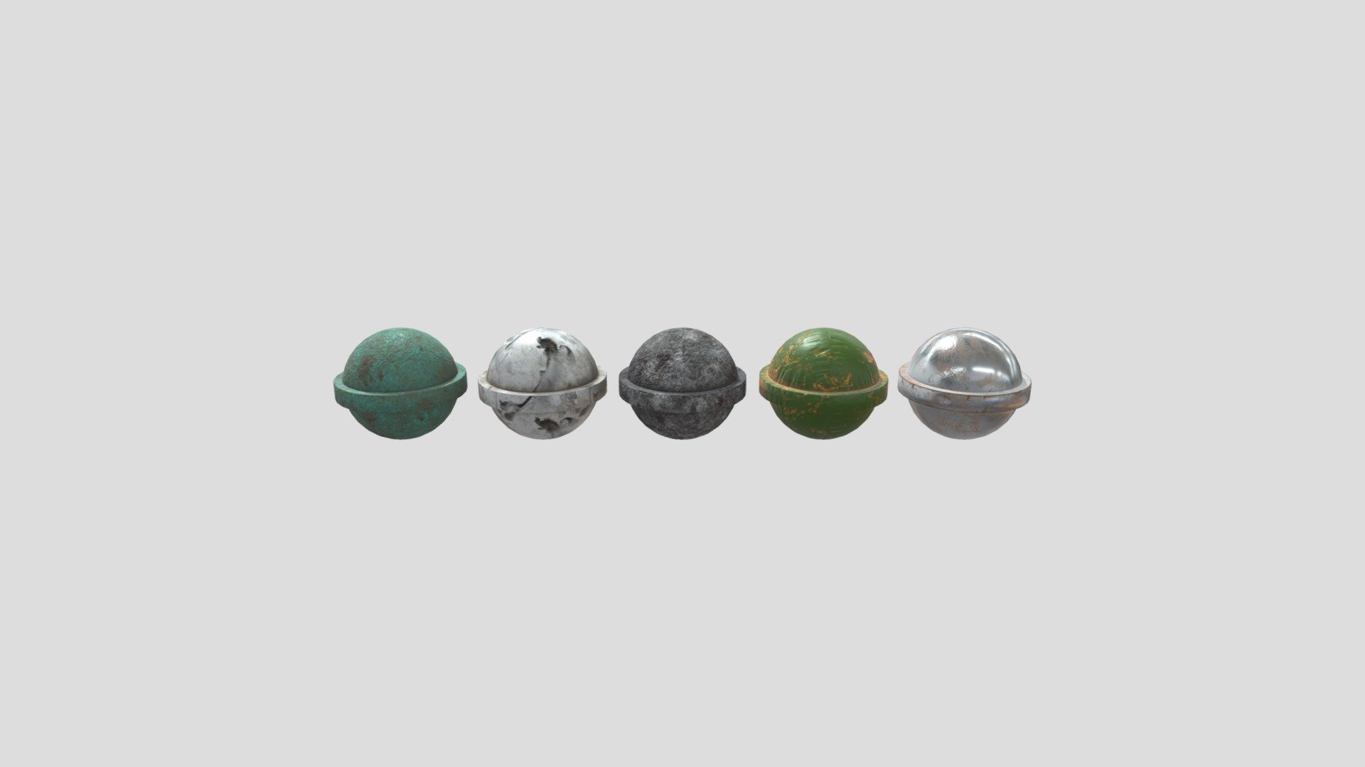 Spheres - 3D model by becollins [6adf165] - Sketchfab