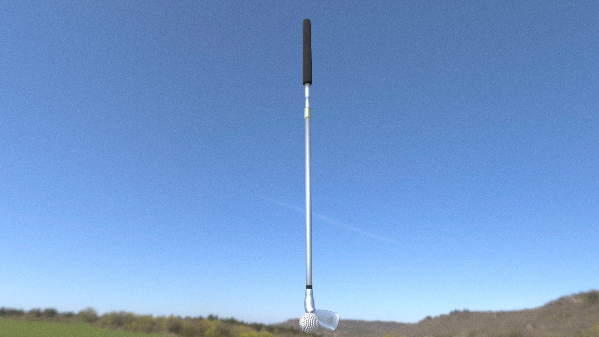 Golf Club And Ball - Download Free 3D model by Yanez Designs (@Yanez ...