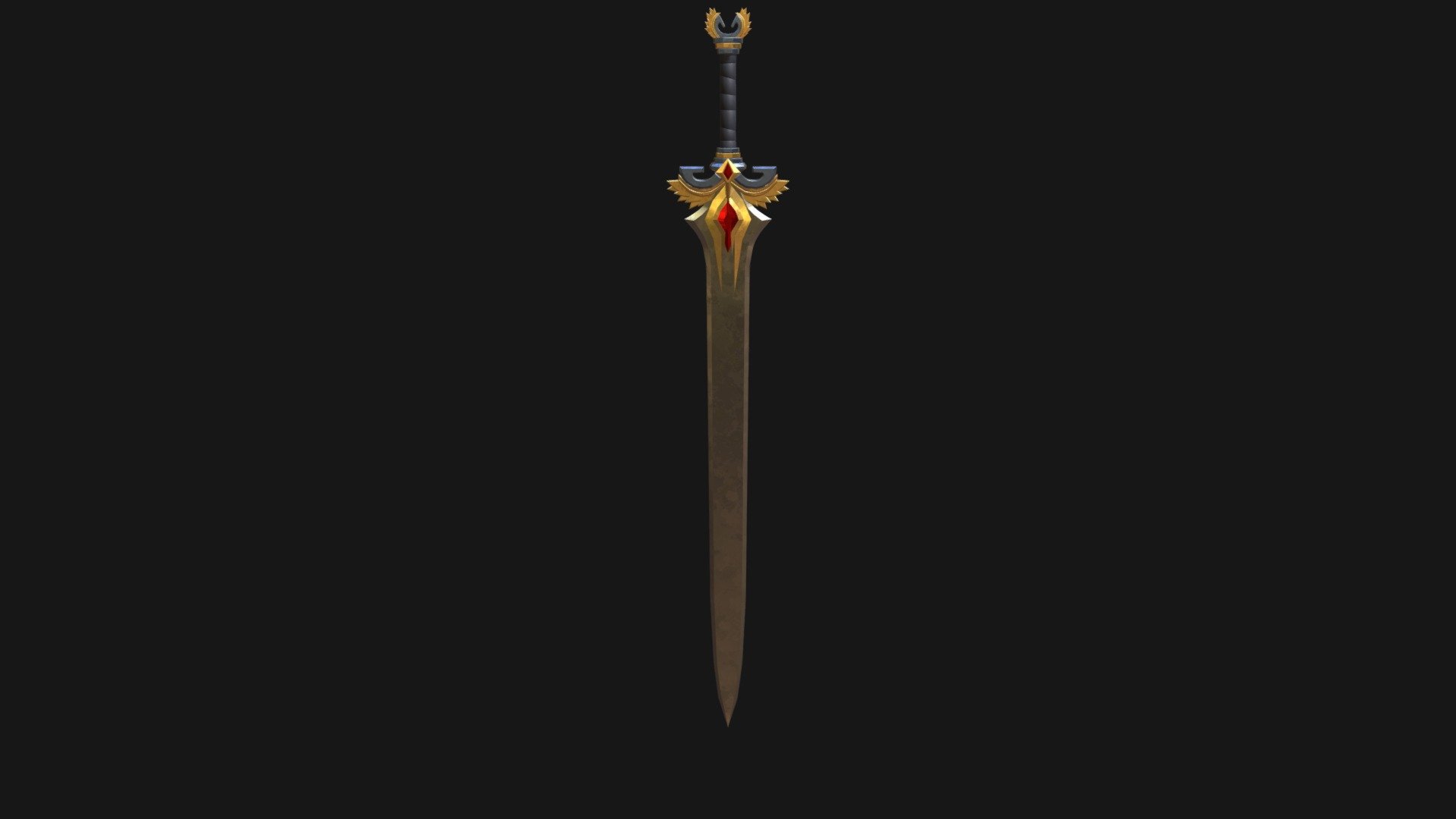 The Lost Sacred Sword - 3D model by achabot [6ae126c] - Sketchfab