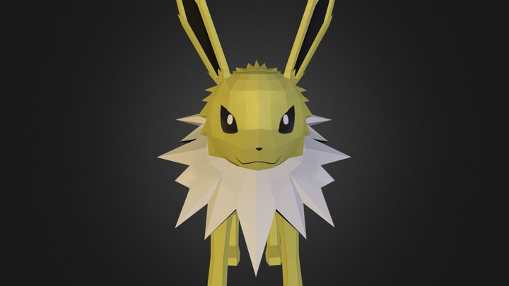 Jolteon 3D models - Sketchfab