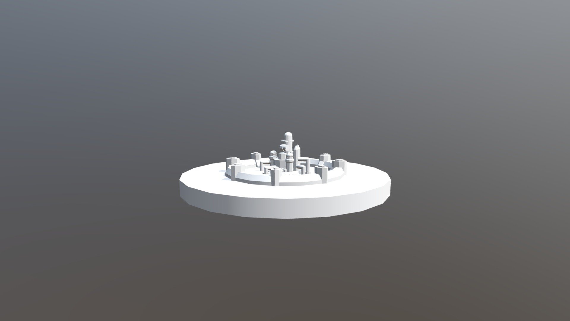 Midgar (Primitives) - 3D model by newtonw [6ae1ed9] - Sketchfab