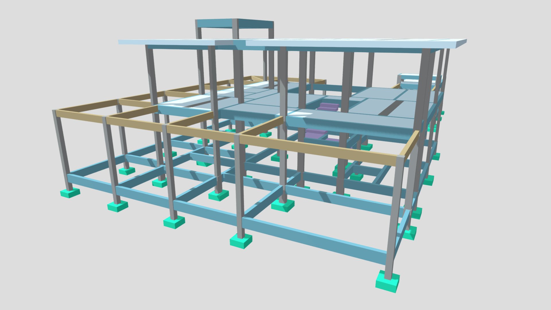 RESIDÊNCIA LAGOA SECA/PB - 3D model by polyengenharia [6ae2d45] - Sketchfab