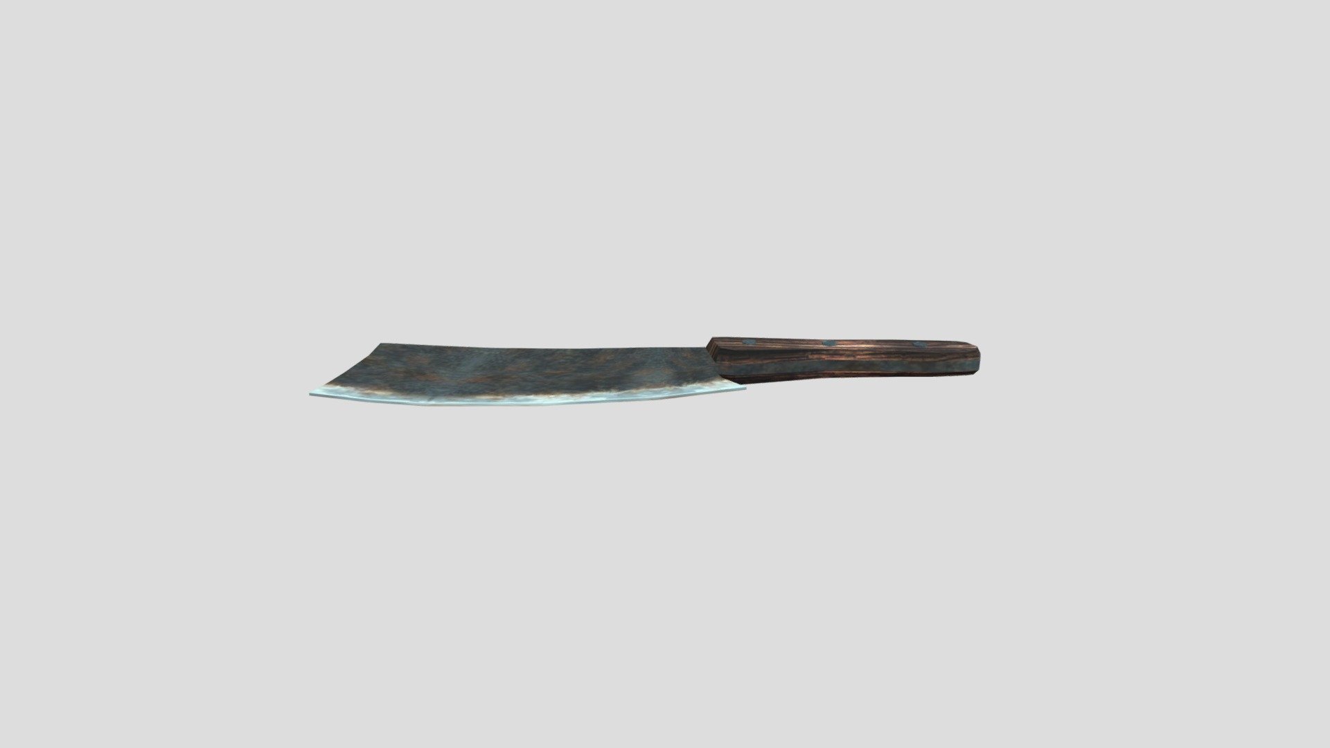 Tasak rzeźnika - 3D model by SyndykatKoza [6ae2dcd] - Sketchfab