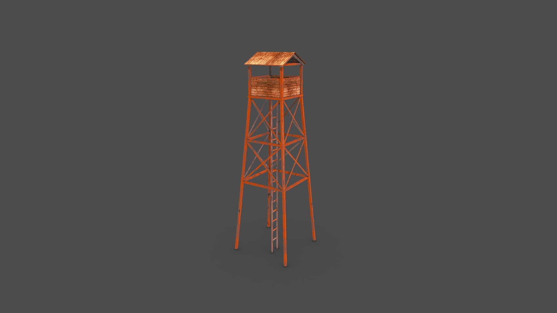 Wooden Watchtower - Download Free 3D model by MaX3Dd [6ae4629] - Sketchfab