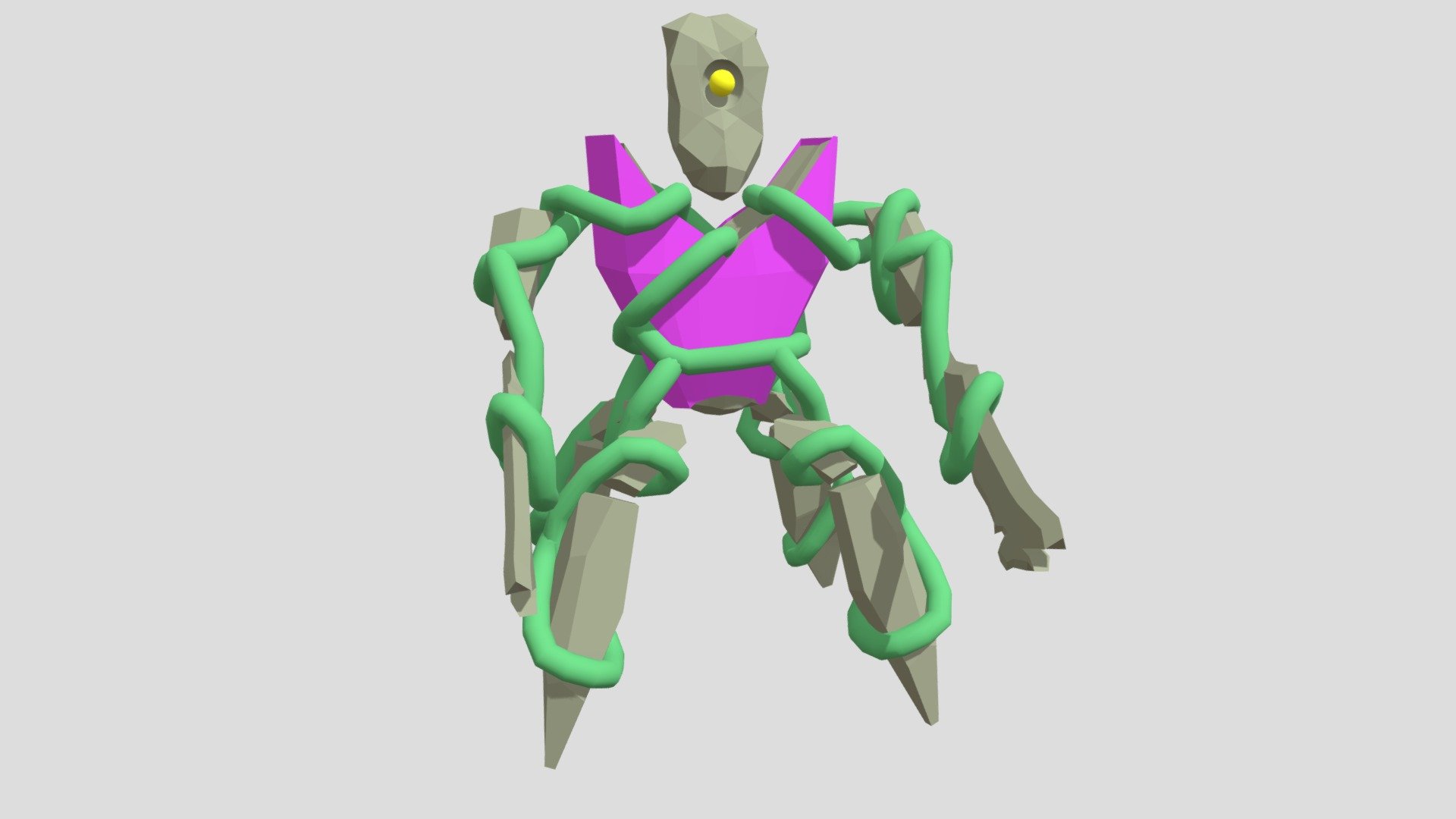 Low Poly Creature (Melee Unit) - Download Free 3D model by Darf528 ...