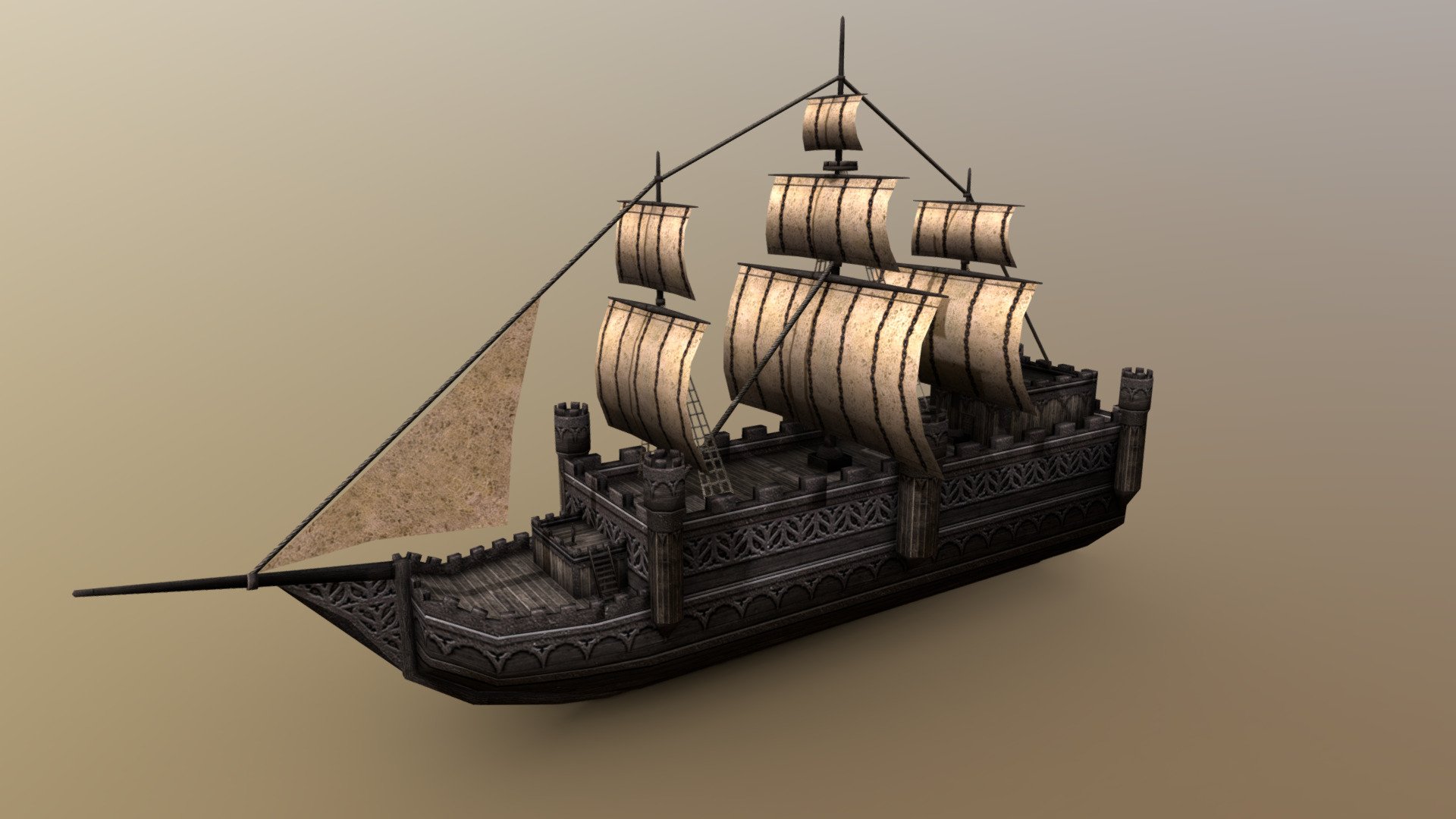 Spire Flagship - 3D model by Preston Powell (@hoodoovan) [6ae76e7 ...