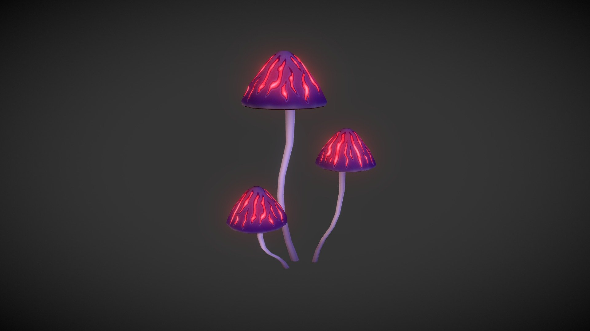 Magic Mushroom - Buy Royalty Free 3D model by Yasmine Janssens ...