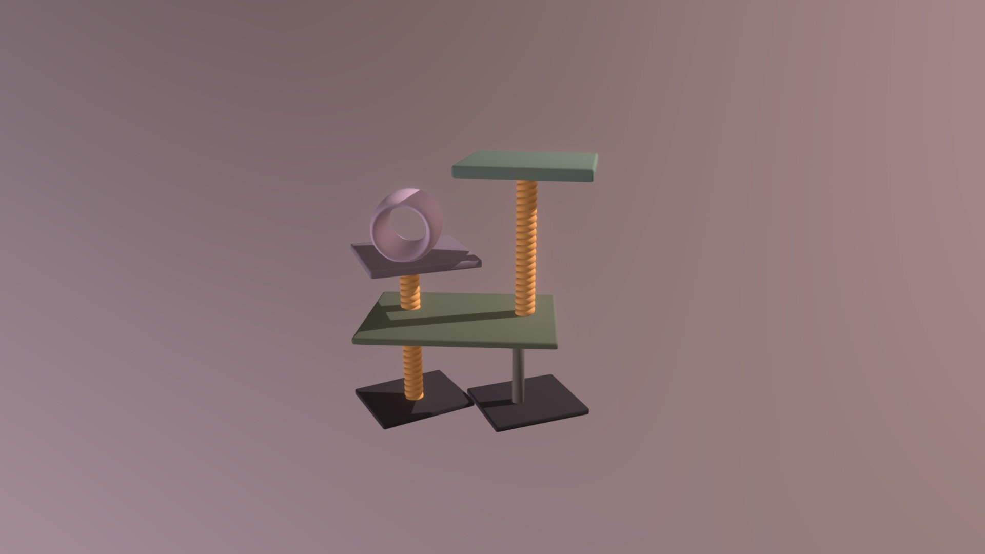 Cat Tower - Download Free 3D model by kira.is.real (@jadeisreal0615 ...