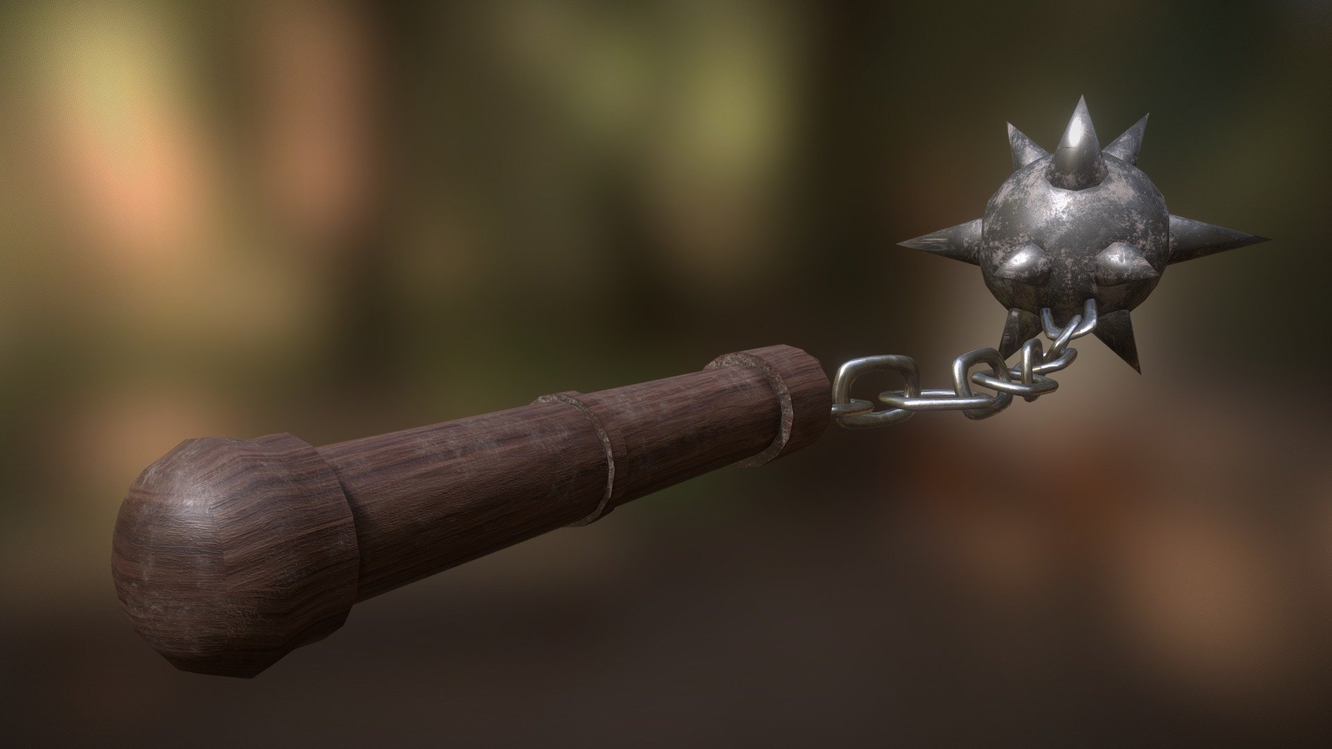 Flail - Ancient Weapon - 3D model by Evipa [6aea849] - Sketchfab