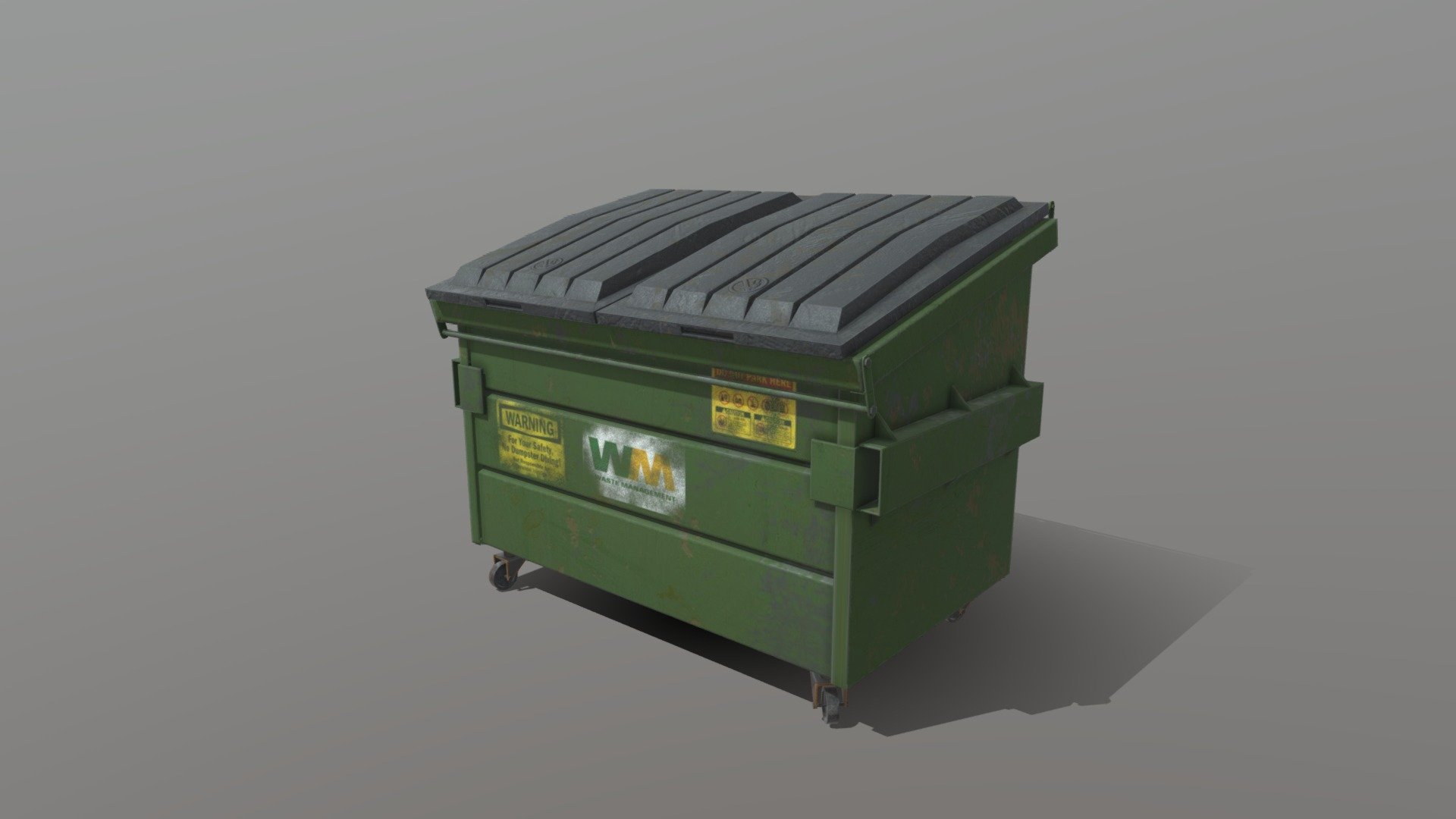 Dumpster - Download Free 3D model by mingyew99 [6aead14] - Sketchfab