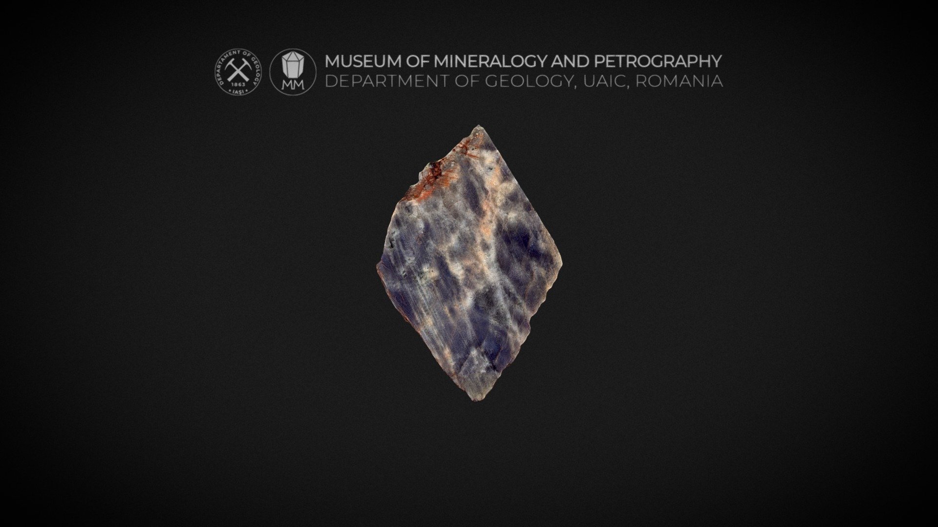 Labradorite with schiller effect - 3D model by Museum of Mineralogy and ...