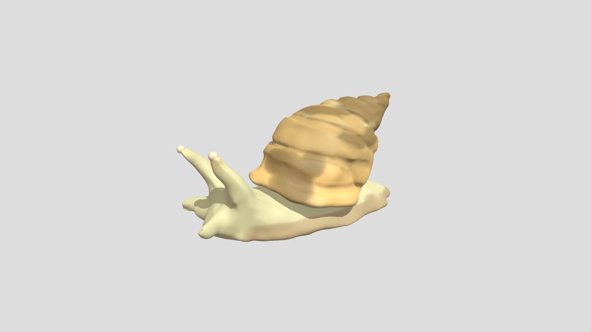 Snail - 3D model by akitomckain [6aed7eb] - Sketchfab