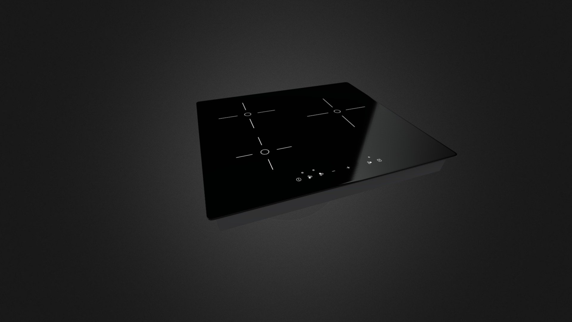 Induction Hob - 3D model by ZowwyDesign [6aed8b4] - Sketchfab