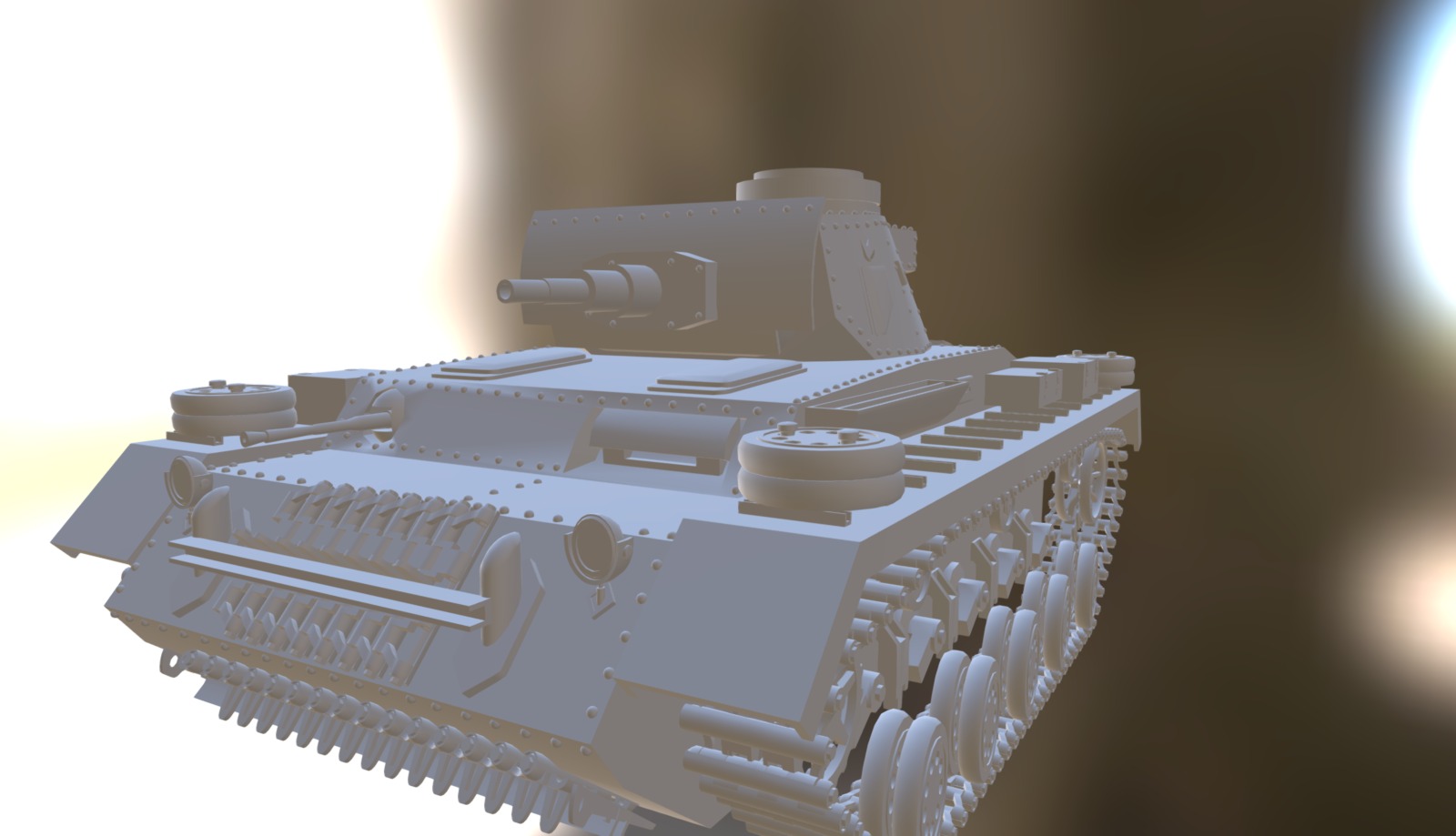 Tank - 3D model by jaredmills [6aee099] - Sketchfab