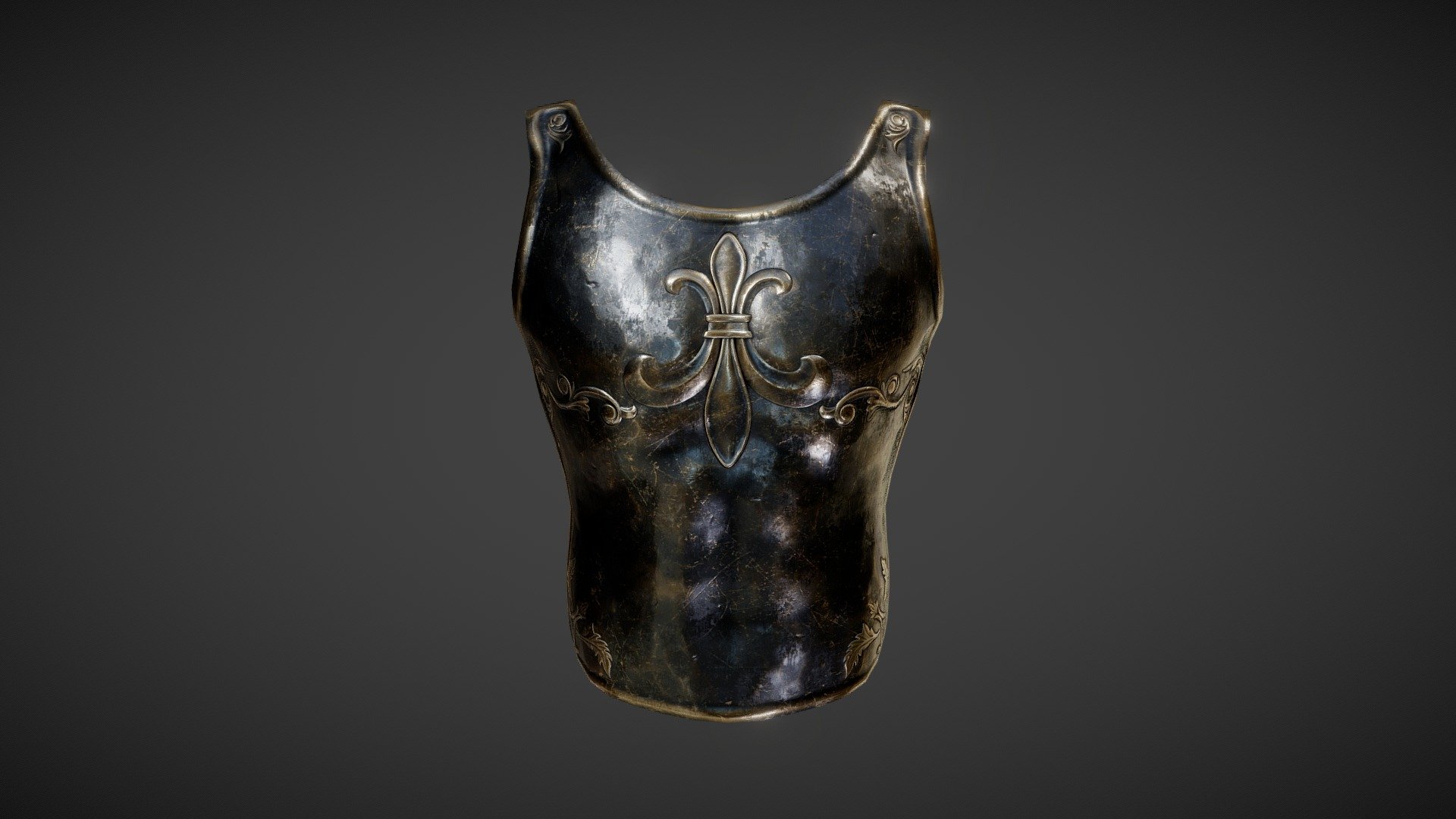 Breastplate - 3D model by Marianne Black (@marianne_black) [6aee654 ...