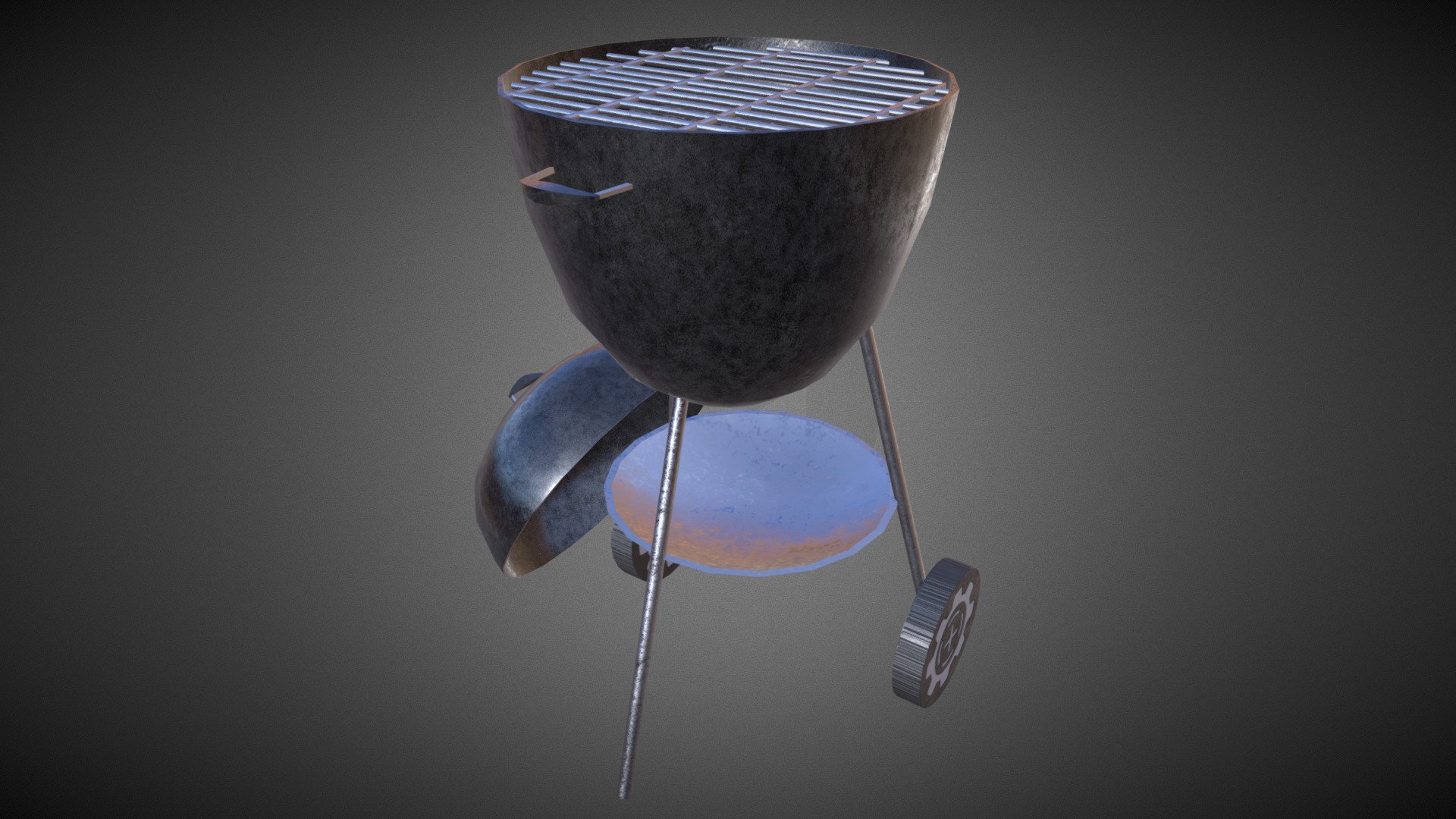 Grill Set - Download Free 3D model by varun_malhotra1 [6aee76d] - Sketchfab