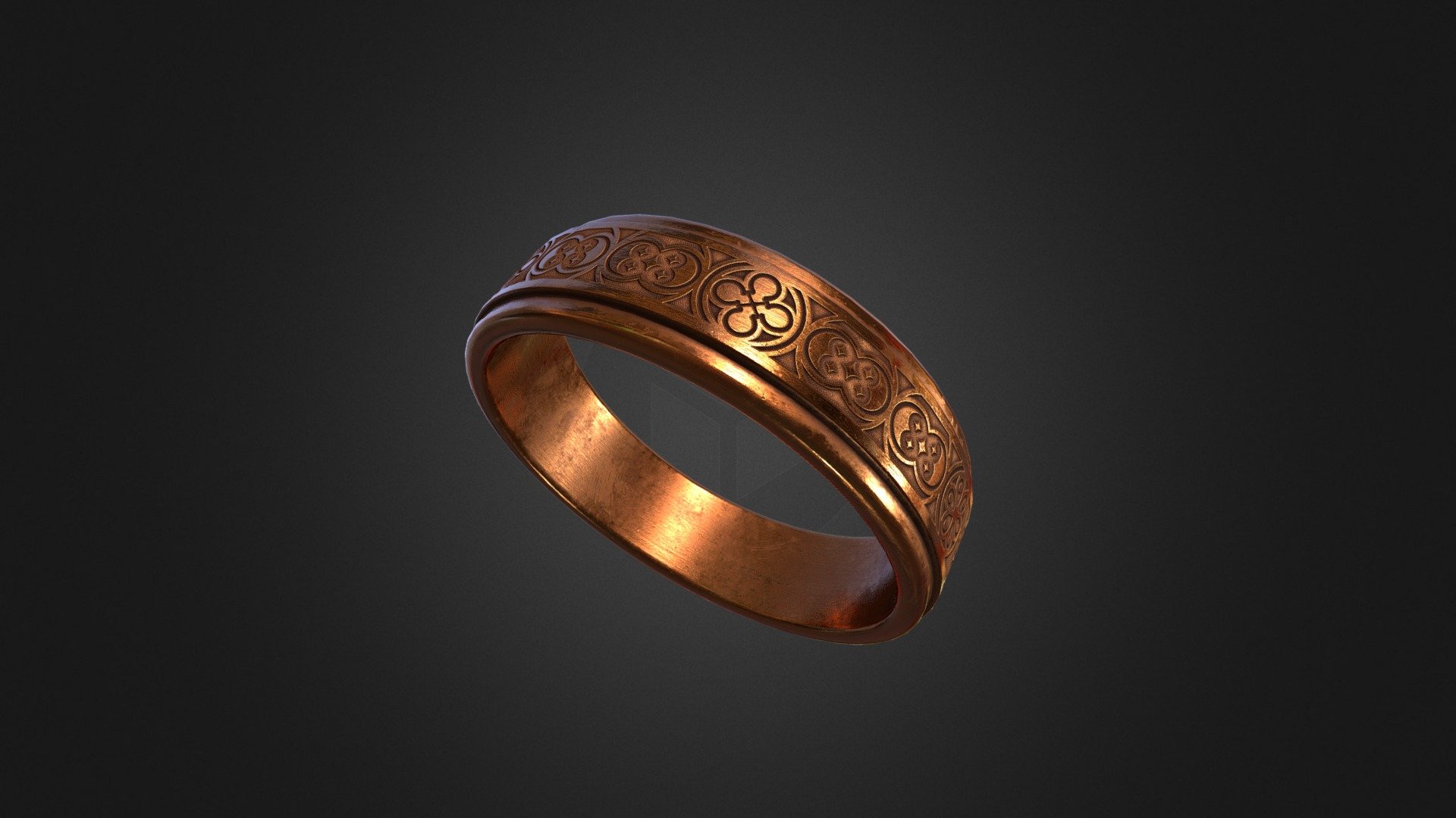 Simple Ring - 3D model by tonken [6aefea3] - Sketchfab