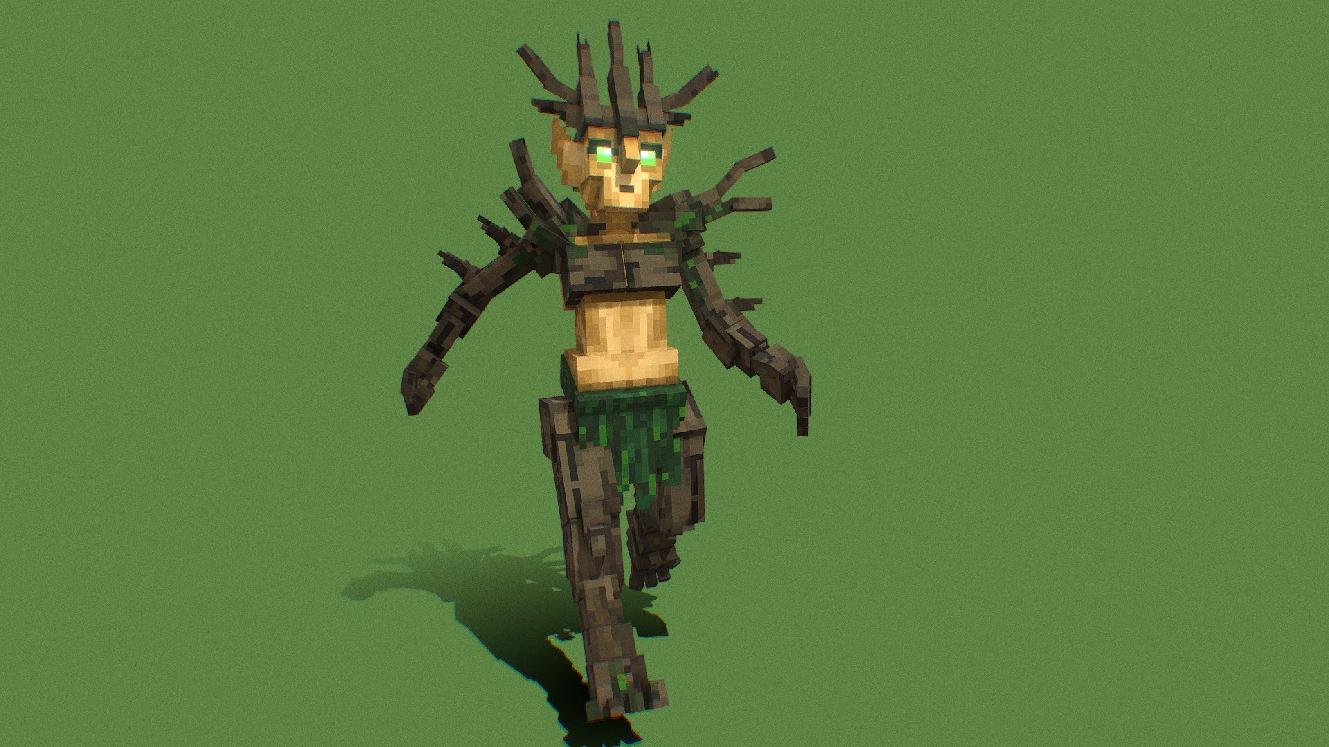Blockbench - Dryad - 3D model by MexBot.Arts [6af0949] - Sketchfab