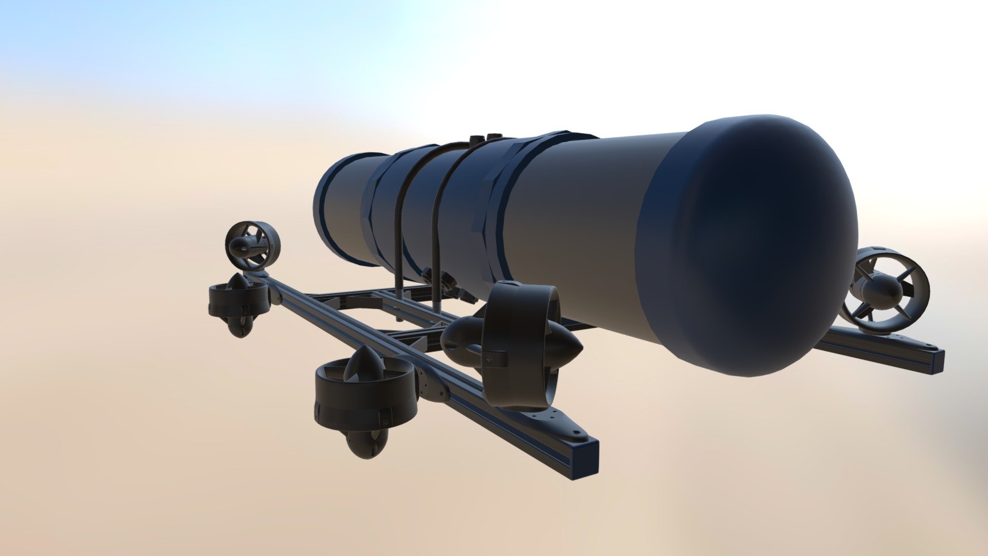 RoboSub 2016 - 3D model by Cameron R. Johnson (@camjohnson) [6af0f81 ...