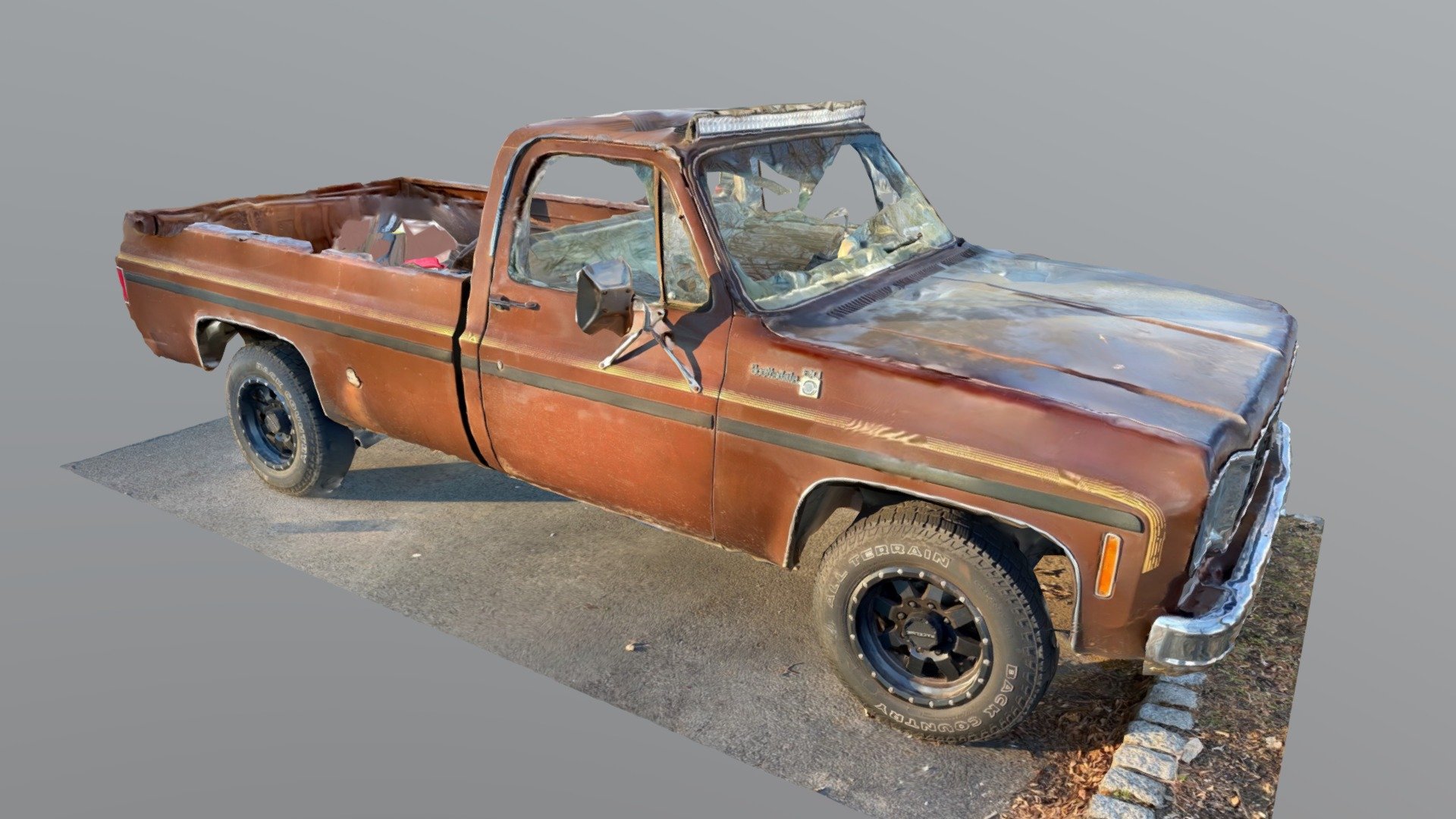 Day 181: 1976 Chevy Scottsdale C20 - Download Free 3D model by ...
