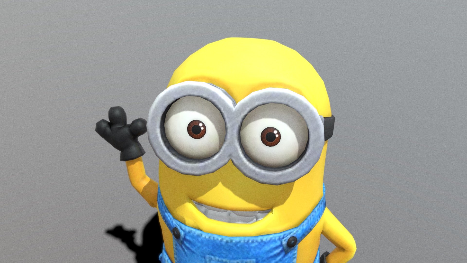 Minion one in a million pose - Download Free 3D model by ...