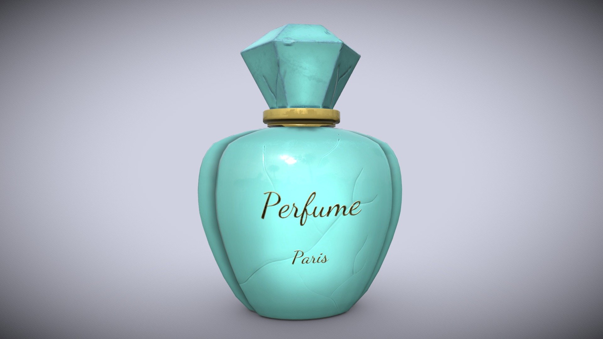 Stylized perfume bottle PBR low-poly game ready - Buy Royalty Free 3D ...